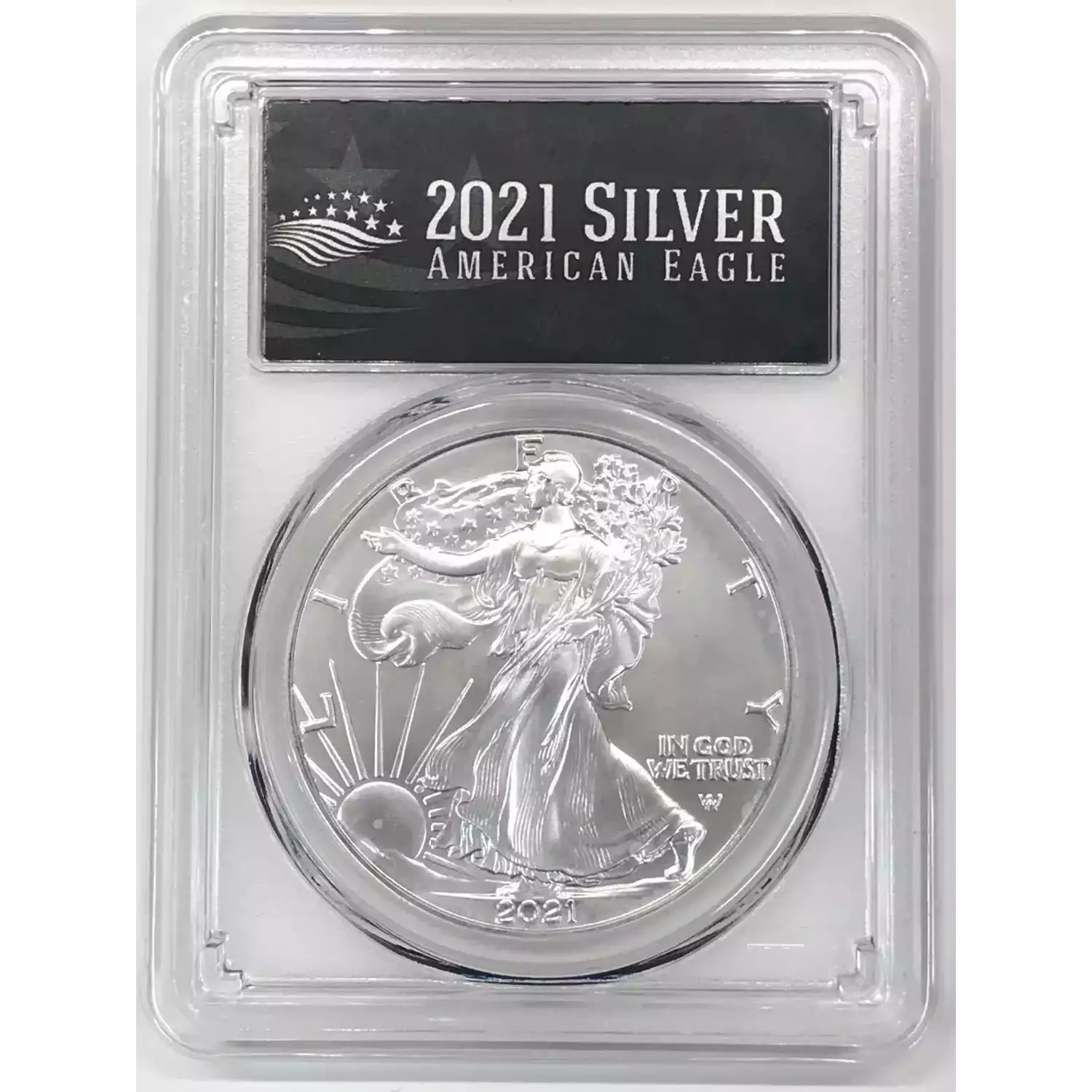 2021 Silver Eagle PCGS MS-70 Type 2 First Day of Issue - Old Pueblo Coin
