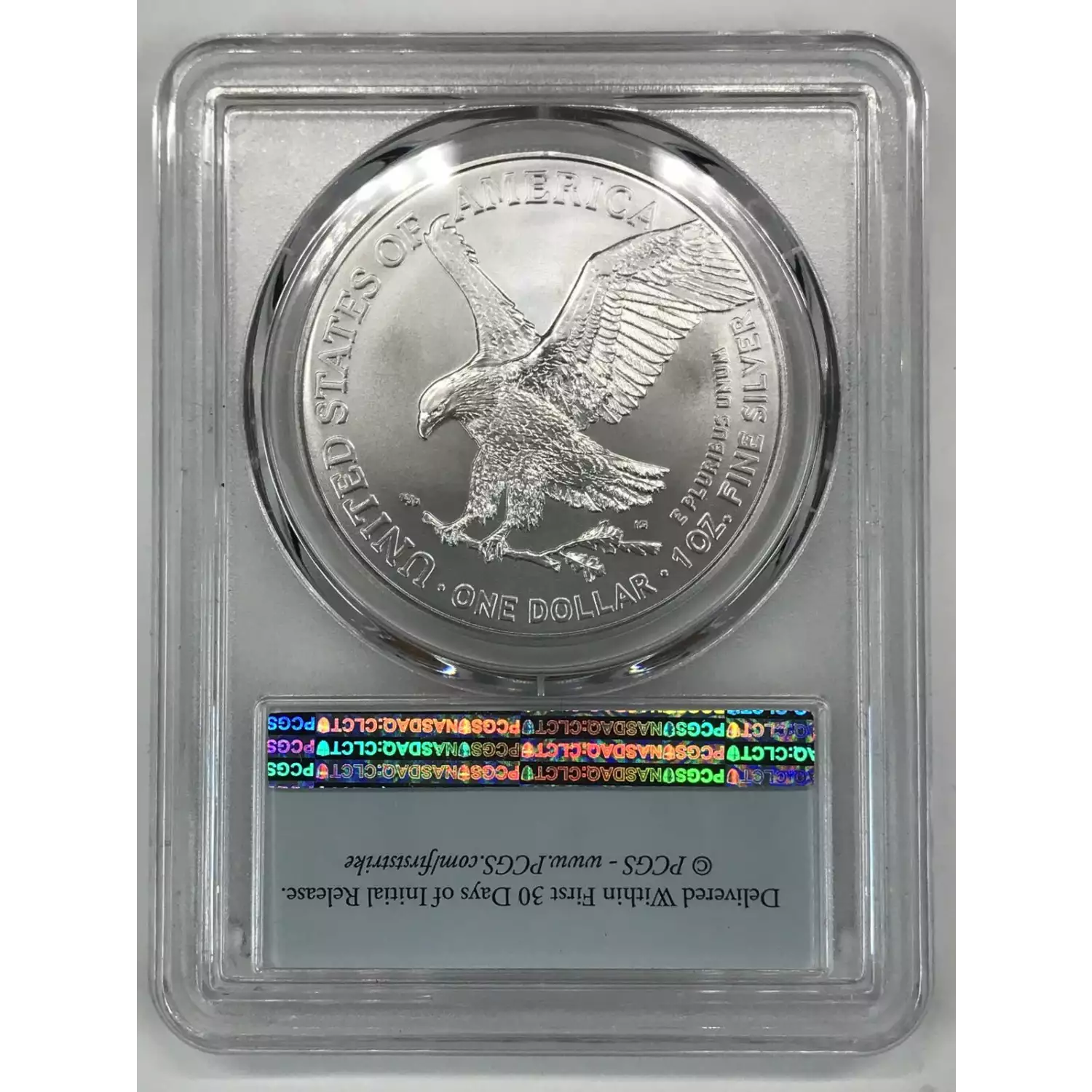 2021 Silver Eagle PCGS MS-70 Type 2 First Strike - Old Pueblo Coin