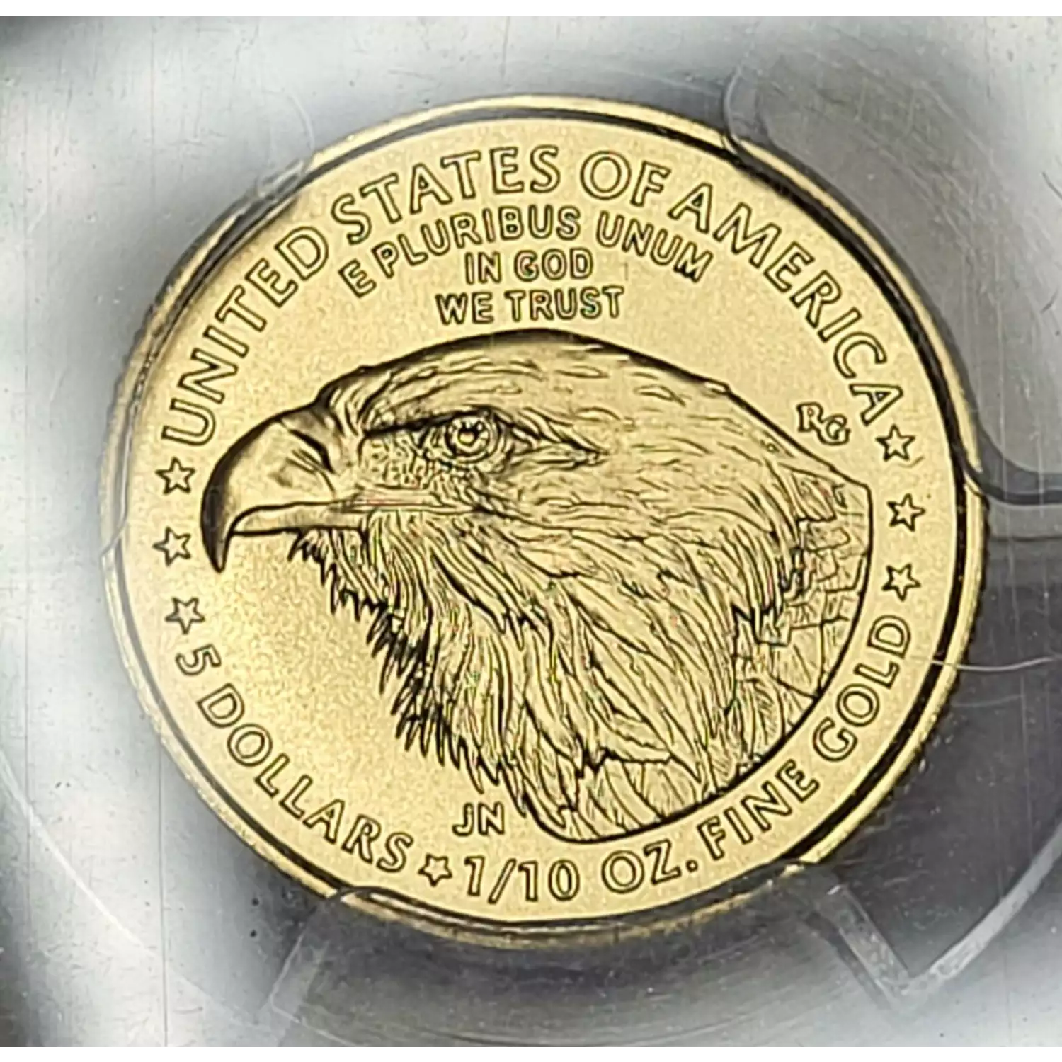 2022 1/10 oz $5 Gold Eagle PCGS MS-69 Gold Eagle First Strike - Old ...