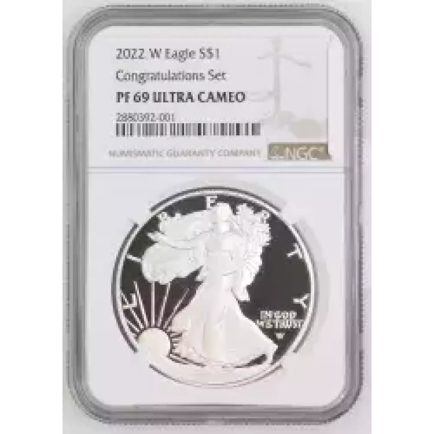2022-W Congratulations Set ULTRA CAMEO NGC PF-69 - Old Pueblo Coin