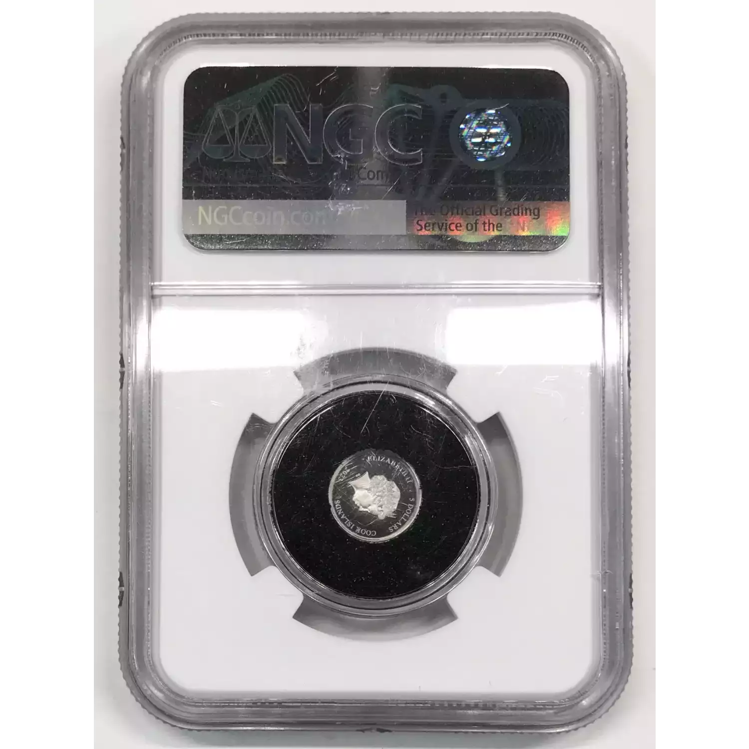 2023 0.5 g (1/2 gram) Platinum Coin NGC PF-70 ULTRA CAMEO Cook Islands ...