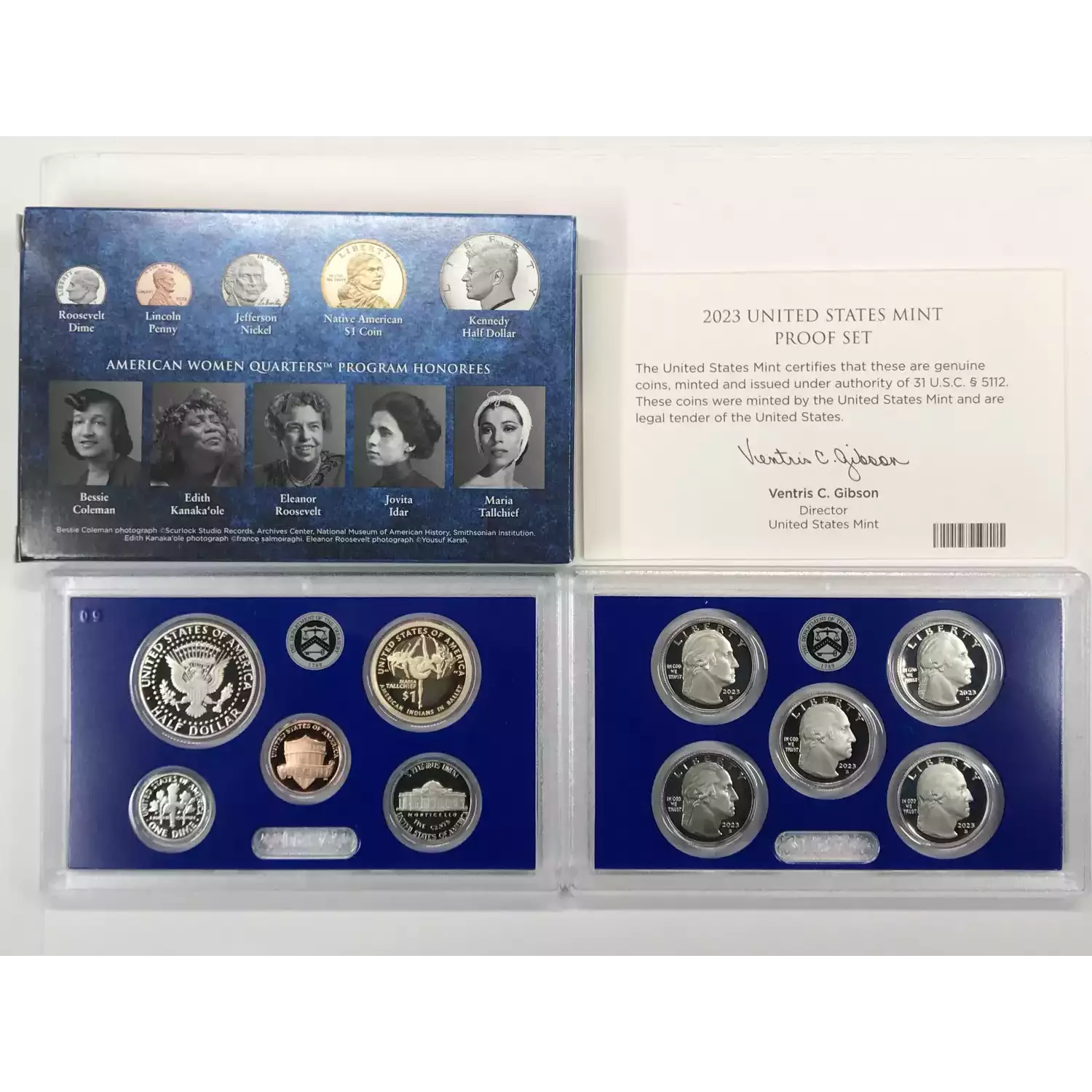 2023 US Mint Proof Set w OGP - Box & COA - Old Pueblo Coin