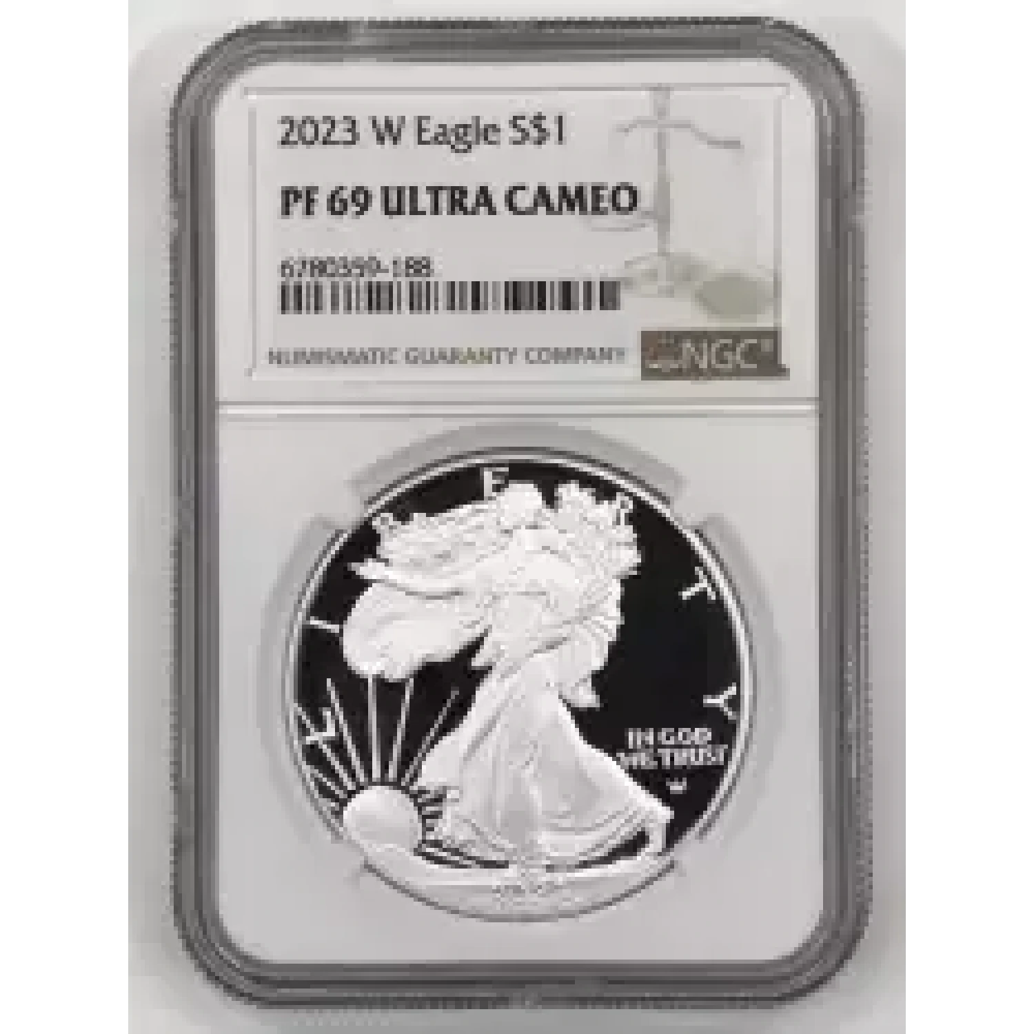 2023-W Silver Eagle NGC PF-69 ULTRA CAMEO - Old Pueblo Coin