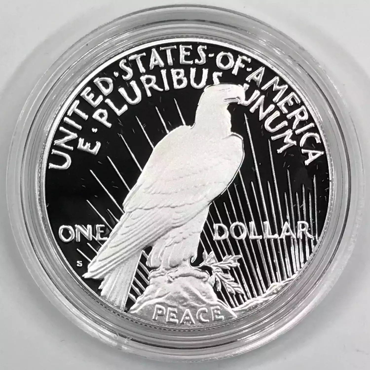 2024-S Proof Peace Silver Dollar w US Mint OGP Box & COA - San ...