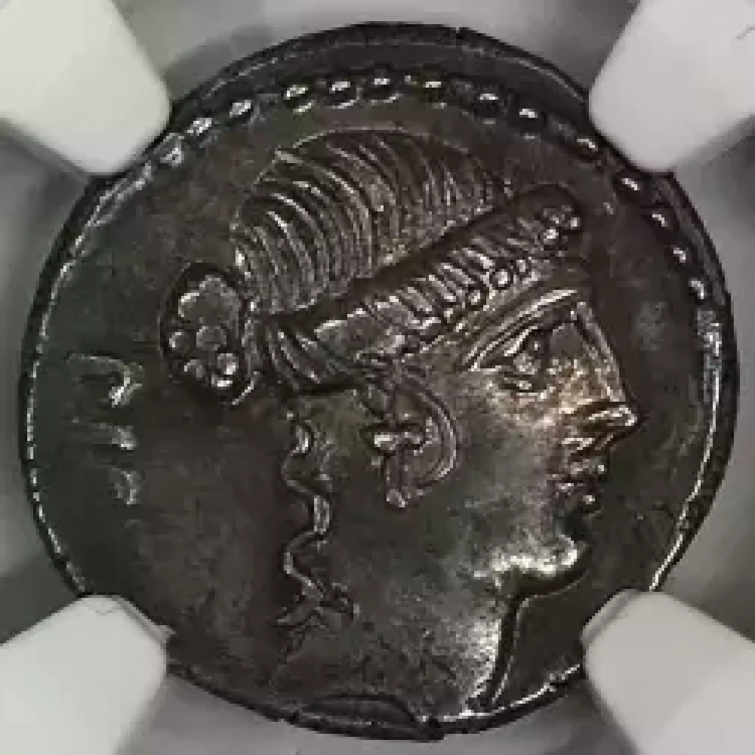 c. 48 BC Roman Republic Ancient Coin NGC Ch-AU-Strike:-4/5-Surface:-5/5 ...