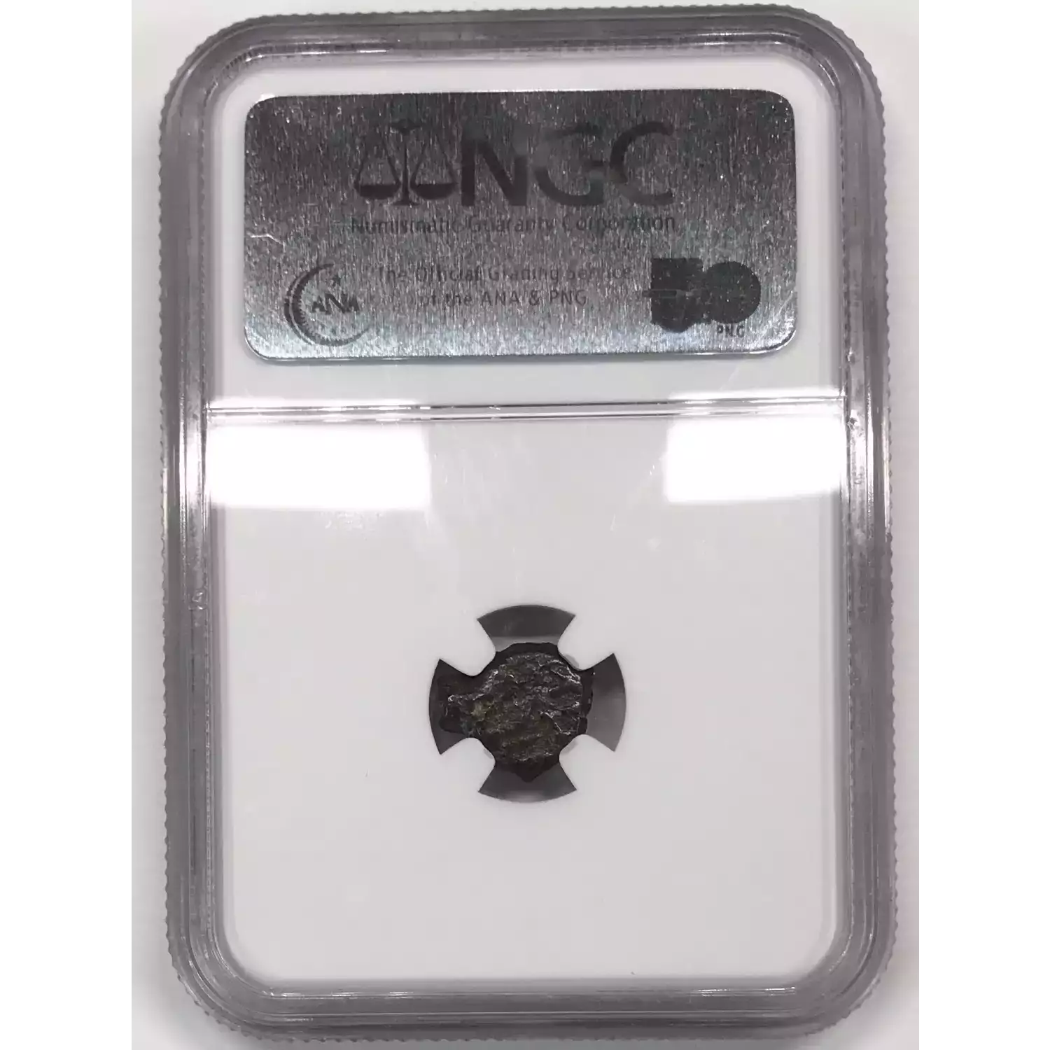 135-37 BC Ancient Coin NGC F Judaea Hasmonean Kings AE Prutah "Widow's ...