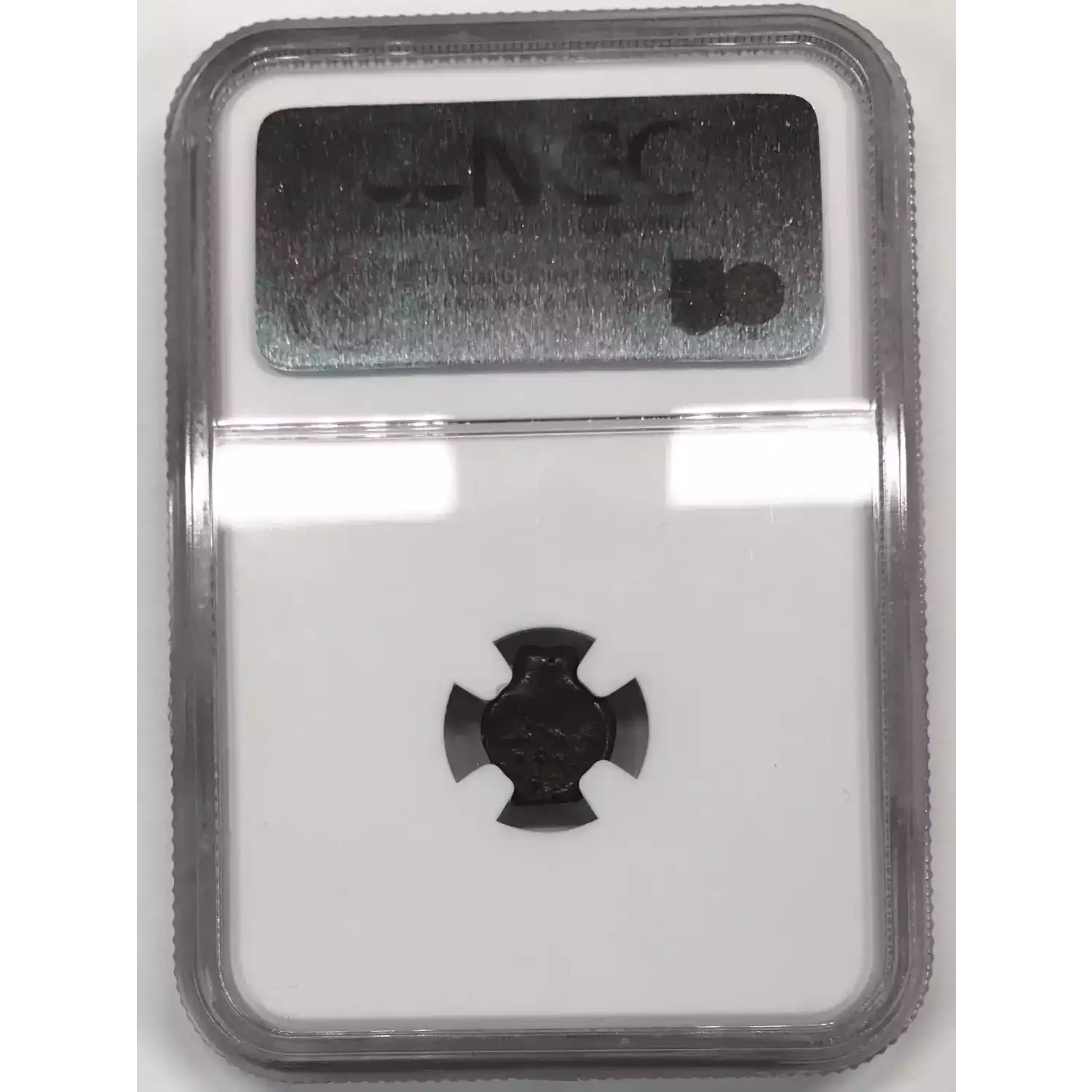 135-37 BC Ancient Coin NGC F Judaea Hasmonean Kings AE Prutah "Widow's ...