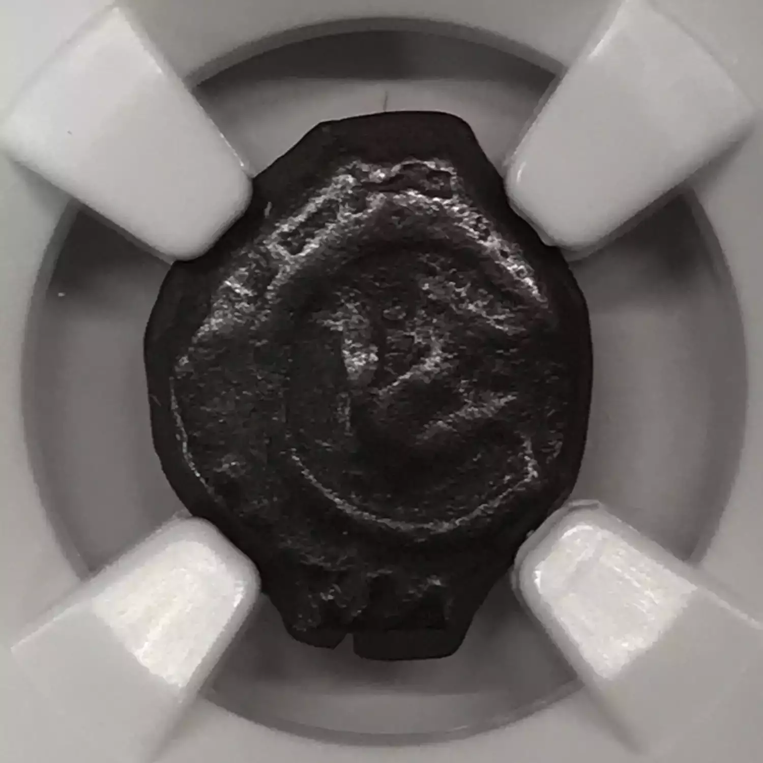 135-37 BC Ancient Coin NGC F Judaea Hasmonean Kings AE Prutah "Widow's ...