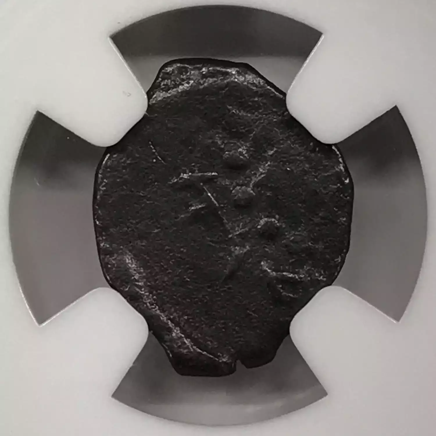 135-37 BC Ancient Coin NGC F Judaea Hasmonean Kings AE Prutah "Widow's ...