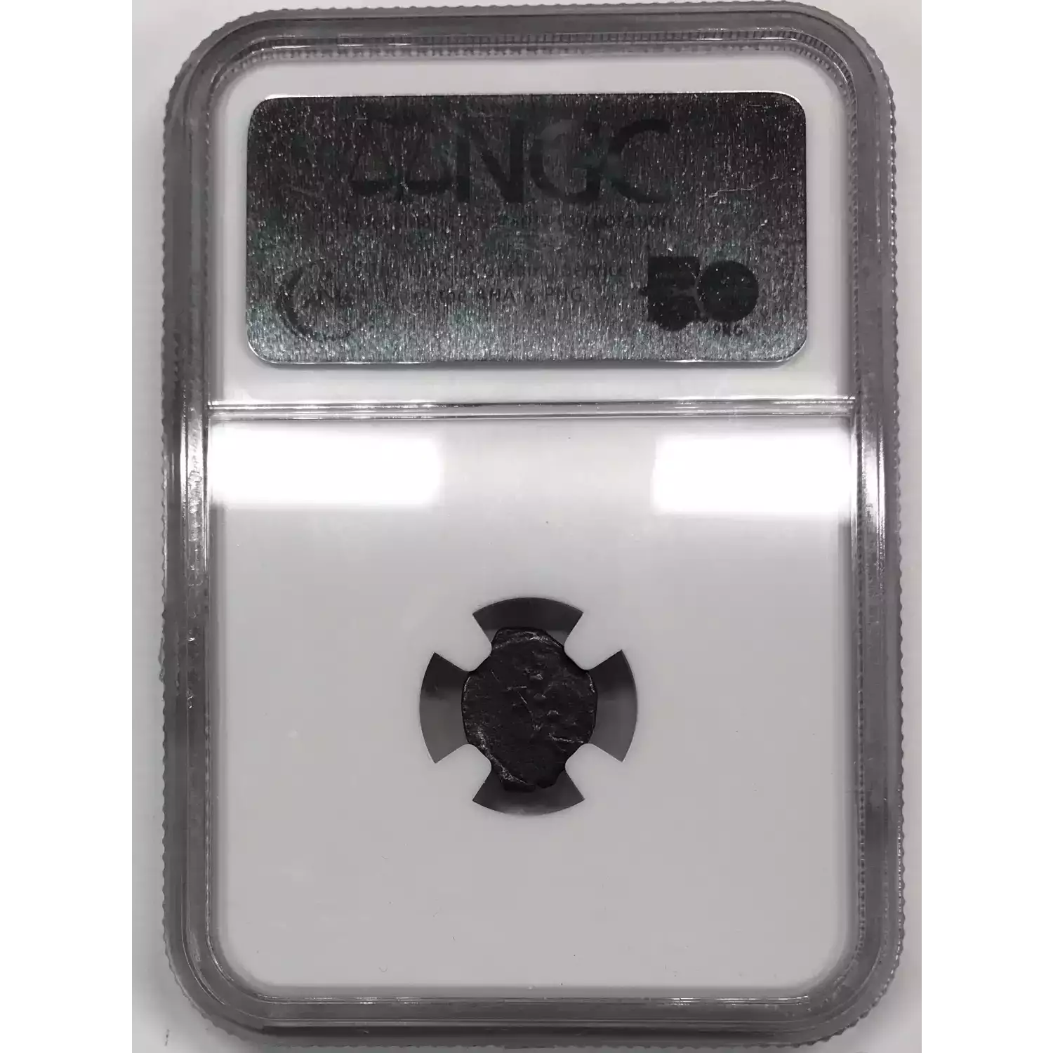 135-37 BC Ancient Coin NGC F Judaea Hasmonean Kings AE Prutah "Widow's ...