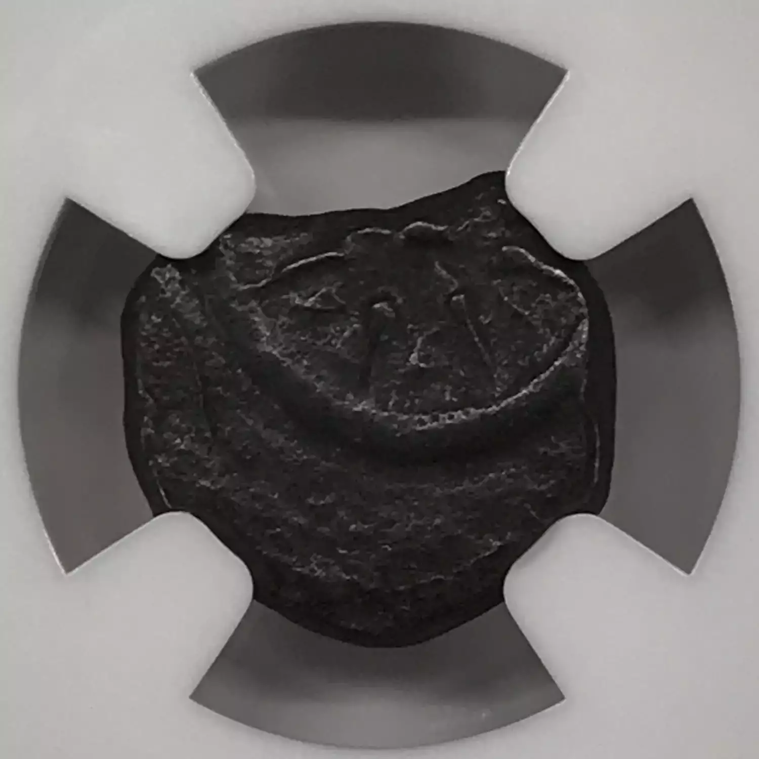 135-37 BC Ancient Coin NGC F Judaea Hasmonean Kings AE Prutah "Widow's ...