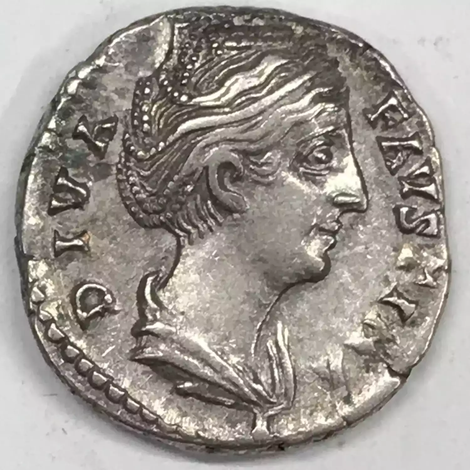 - Roman Imperial Ancient Coin Faustina Sr. AR Denarius - Old Pueblo Coin
