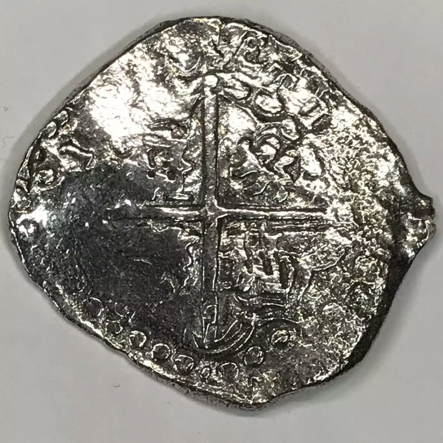 (1618-21)-PTS T Bolivia Silver 8 REALES Atocha Shipwreck - Old Pueblo Coin