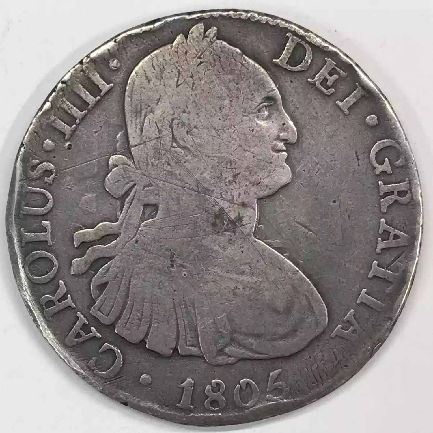 1805-Mo TH Mexico Silver 8 REALES - Old Pueblo Coin