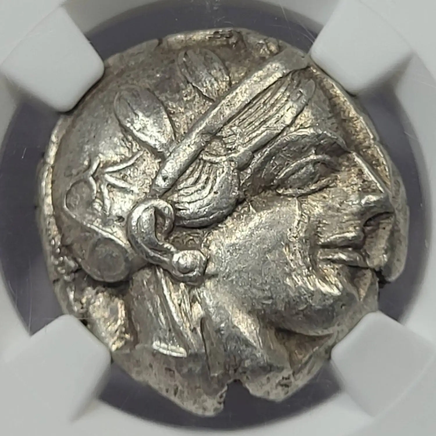 Greece Athens 440-404 BC AR Tetradrachm NGC Ancients Ch XF - Old Pueblo ...