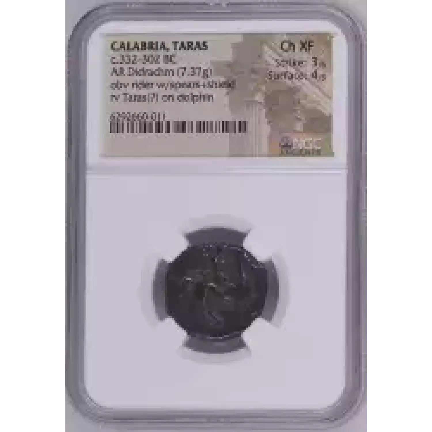 Greek Ancient Coin NGC Ch-XF-Strike:-3/5-Surface:-4/5 - Old Pueblo Coin