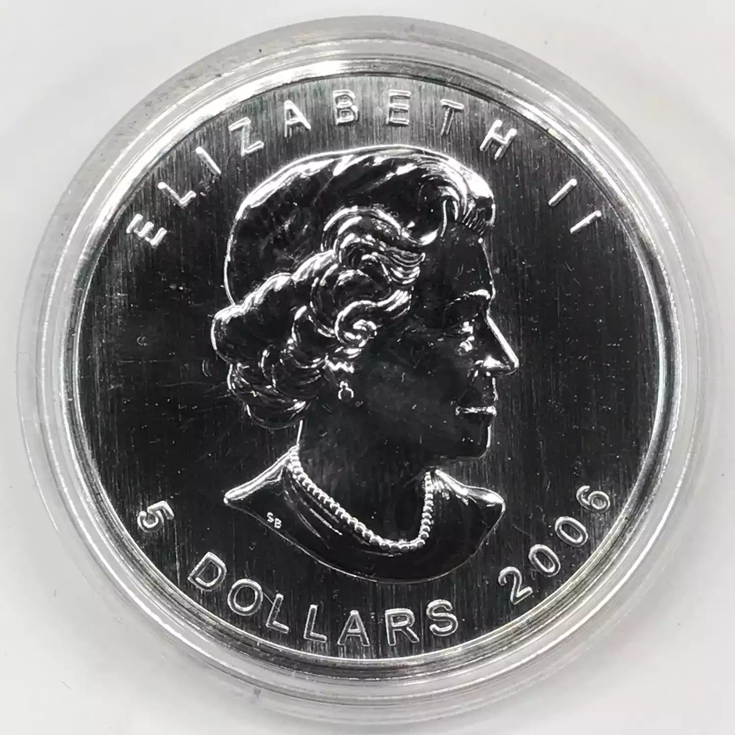 2006 Canada 1 oz Silver Maple Leaf $5 Coin Coloured - Old Pueblo Coin