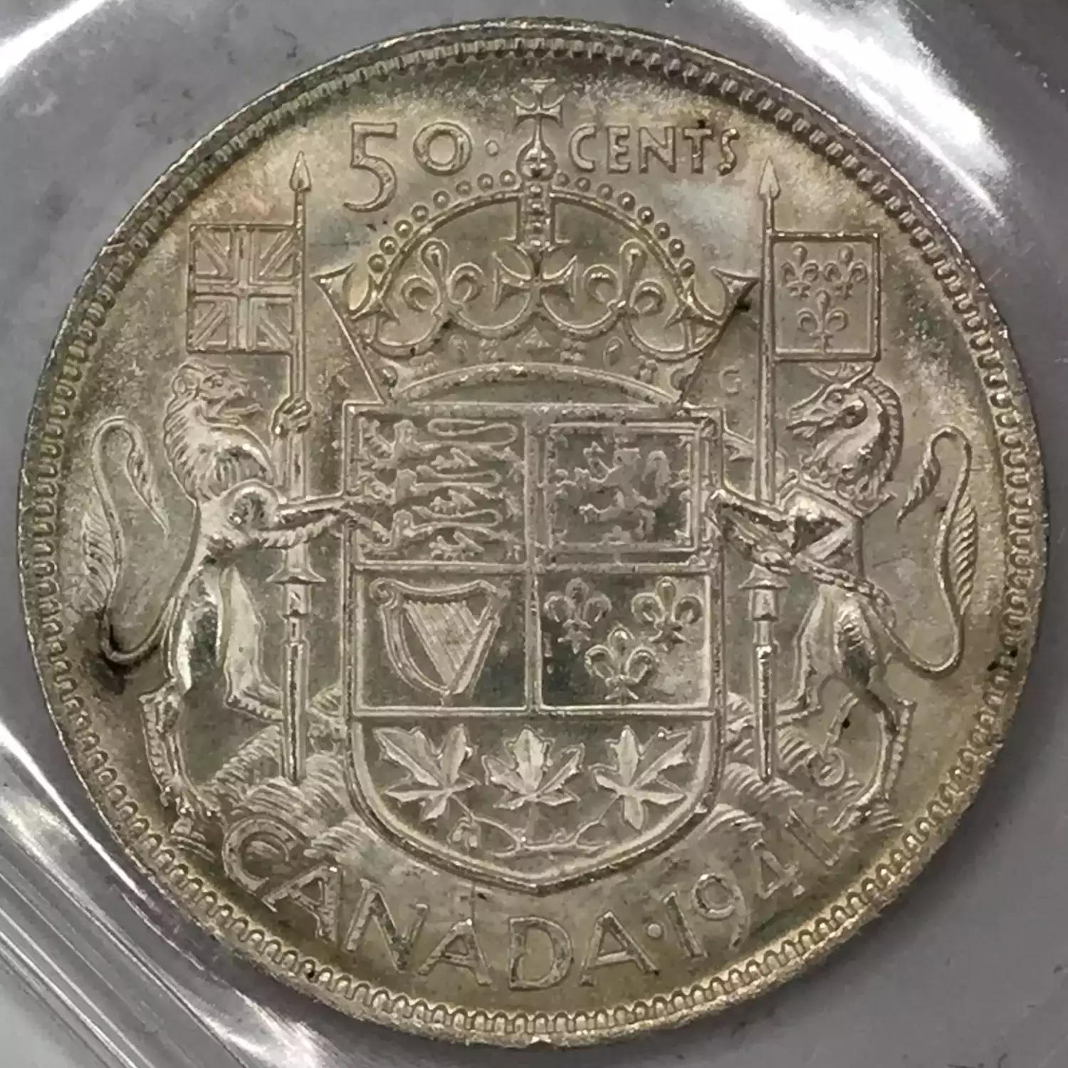 1941 CANADA Silver 50 CENTS Other MS-64 - Old Pueblo Coin