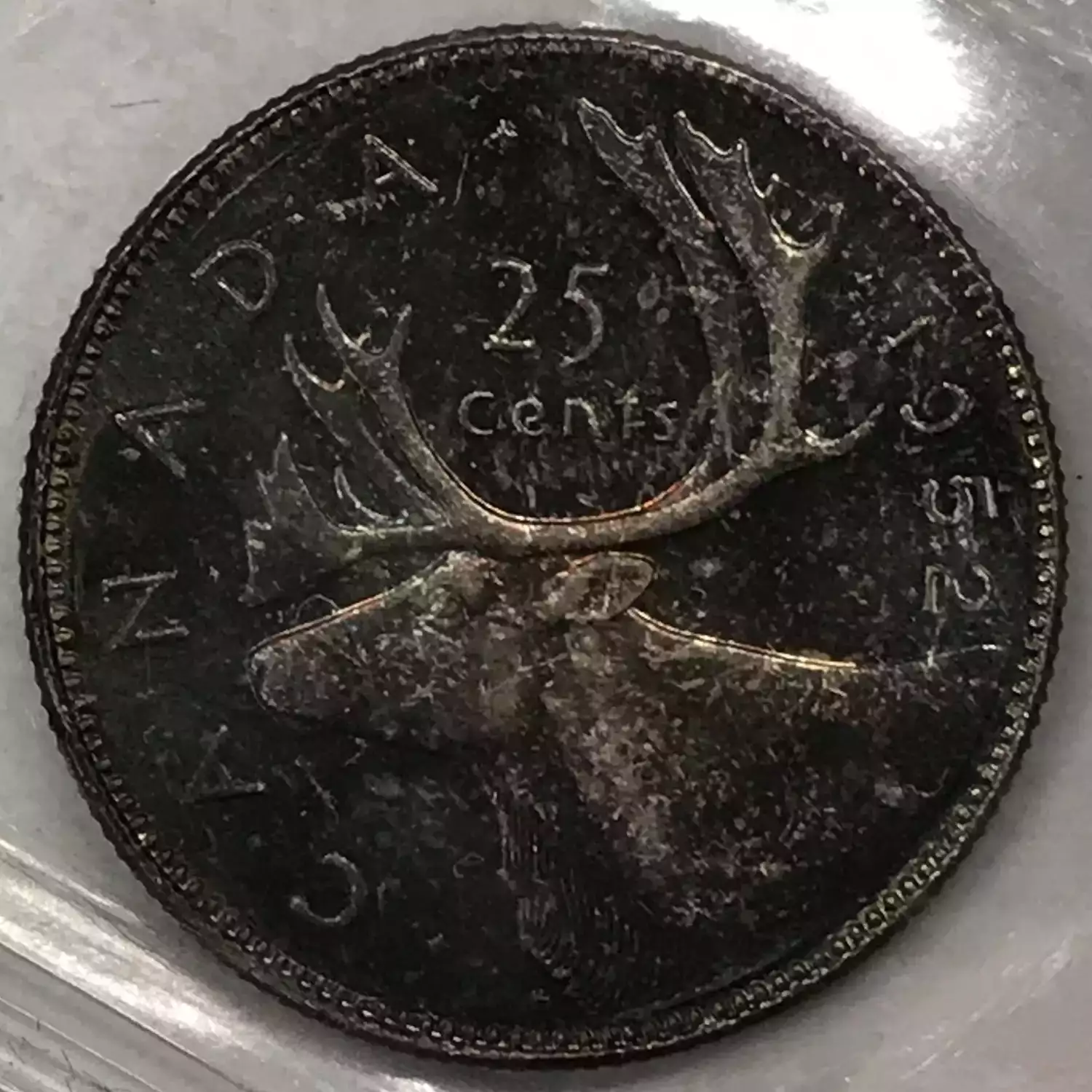 1952 CANADA Silver 25 CENTS Other MS-63 Low Relief - Old Pueblo Coin