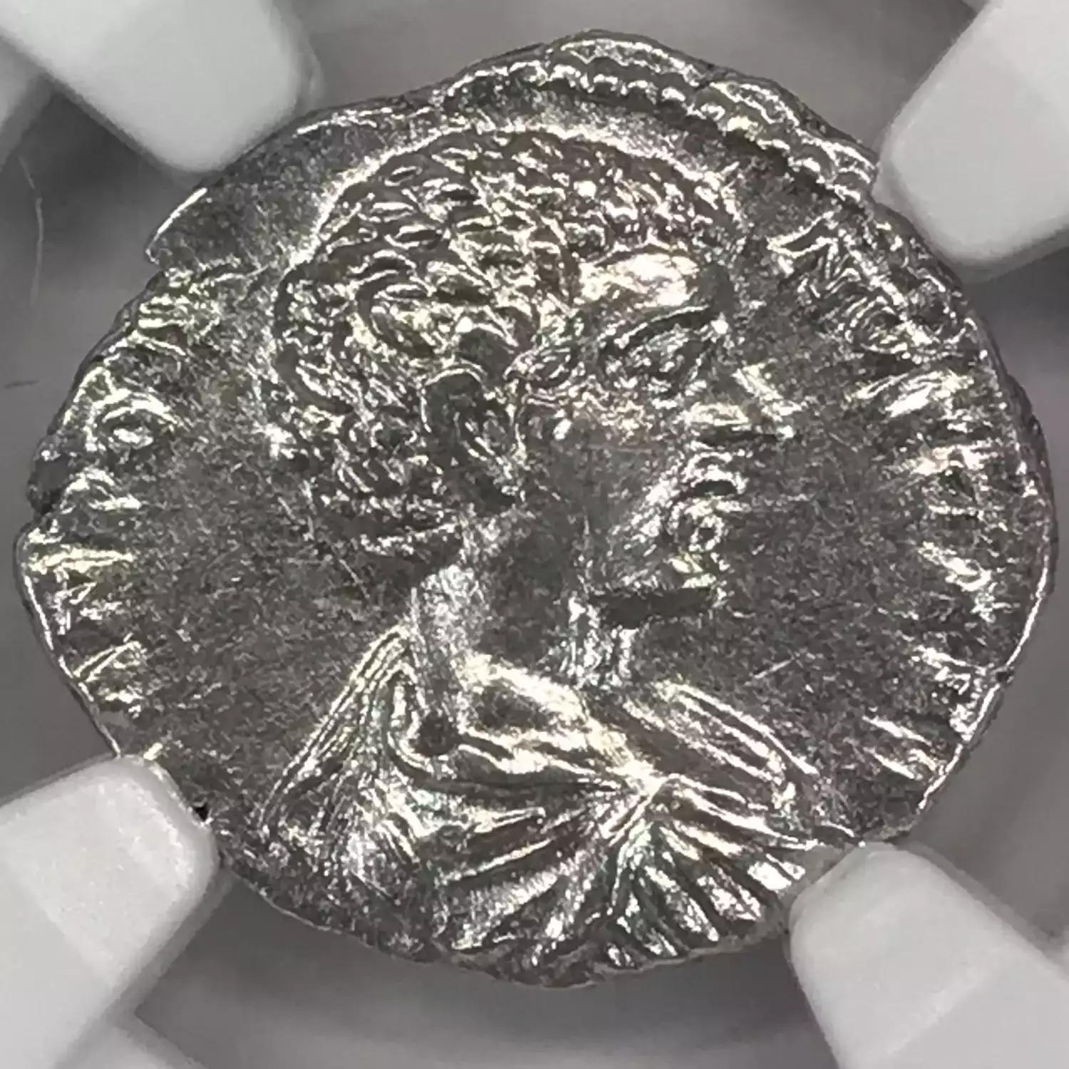 AD 198-217 Roman Imperial Ancient Coin NGC XF Roman Empire Caracalla AR ...