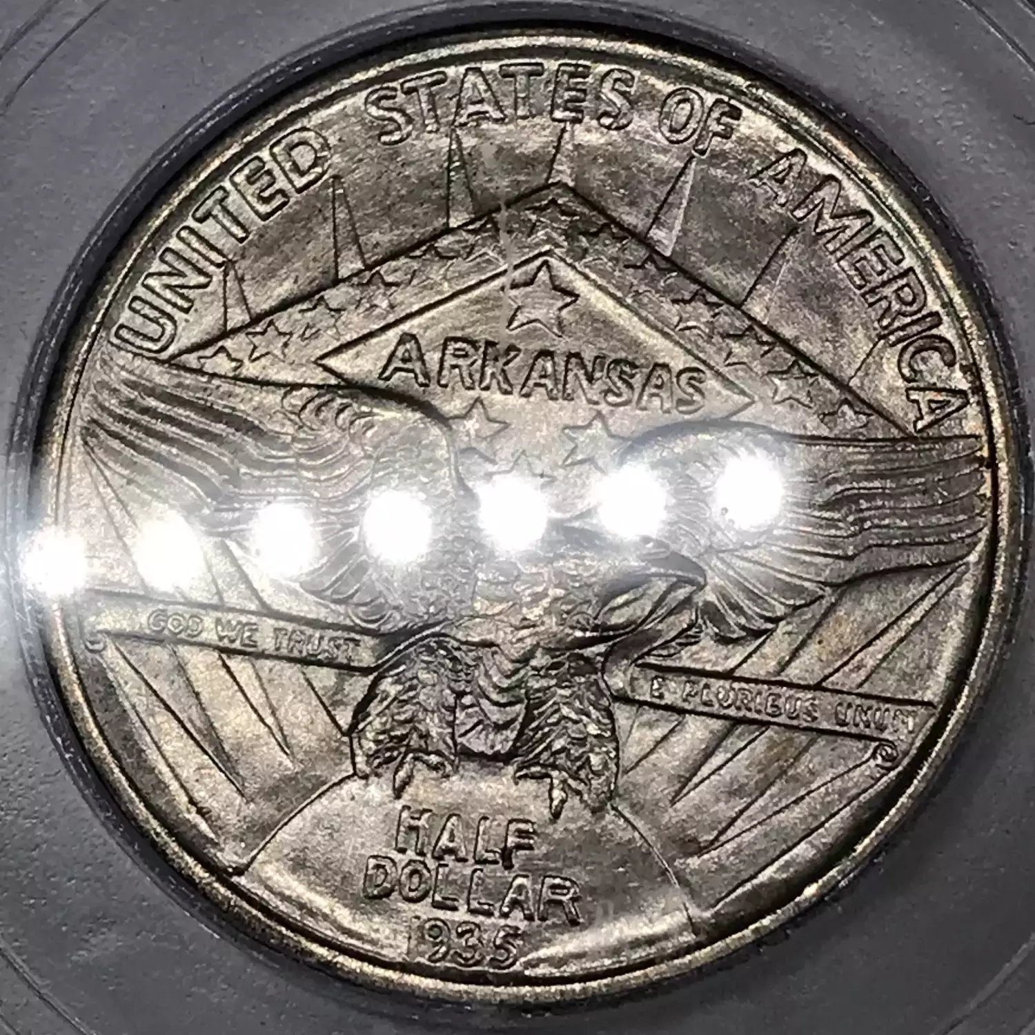 1935 Arkansas Centennial Commemorative Half Dollar ICG MS-65 - Old ...