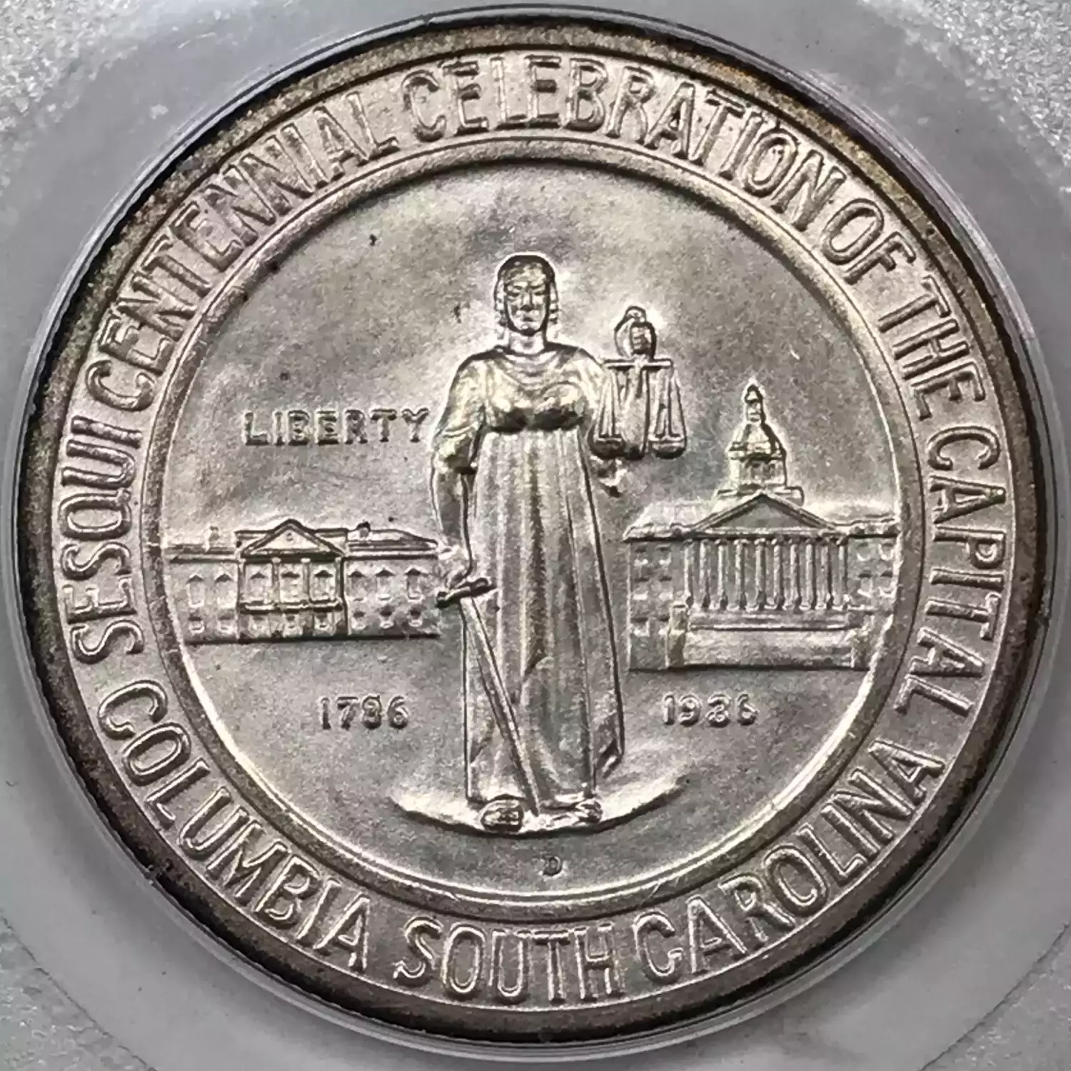 1936-D Columbia South Carolina Sesquicentennial Commemorative Half ...