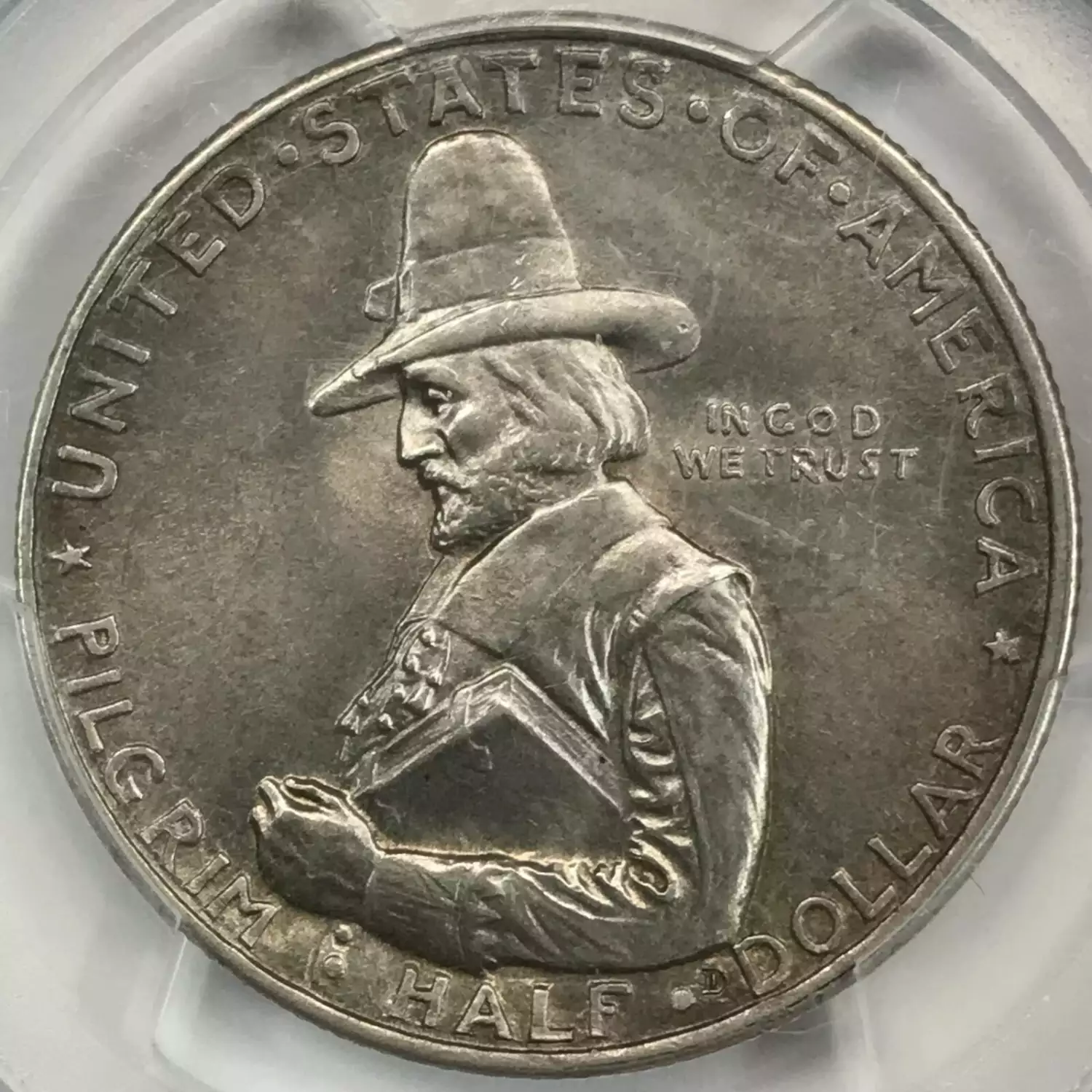 1920 Pilgrim Tercentenary Commemorative Half Dollar PCGS MS-62 - Old ...