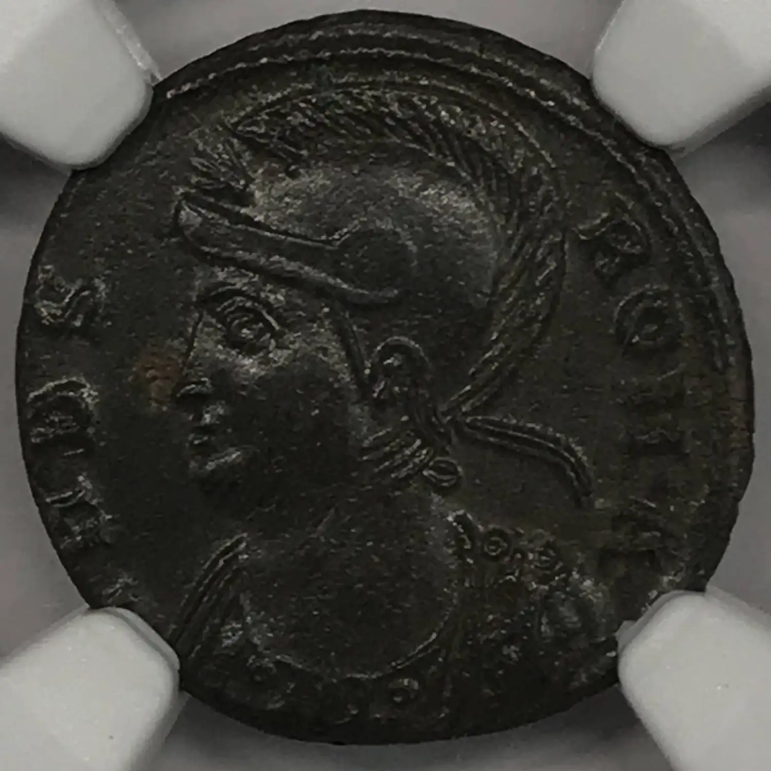 Roman Empire AD 330-340 BI Nummus Constantinian NGC Ancients Ch XF ...