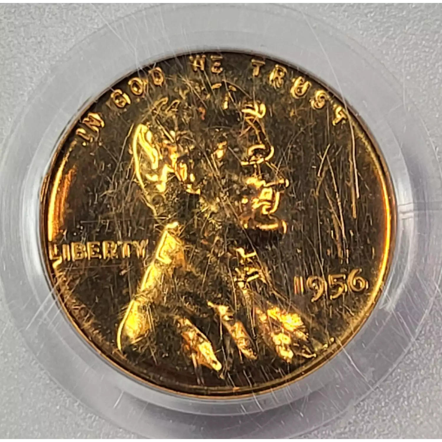 1956 Lincoln Wheat Cent PCGS PR-68 RD - Old Pueblo Coin