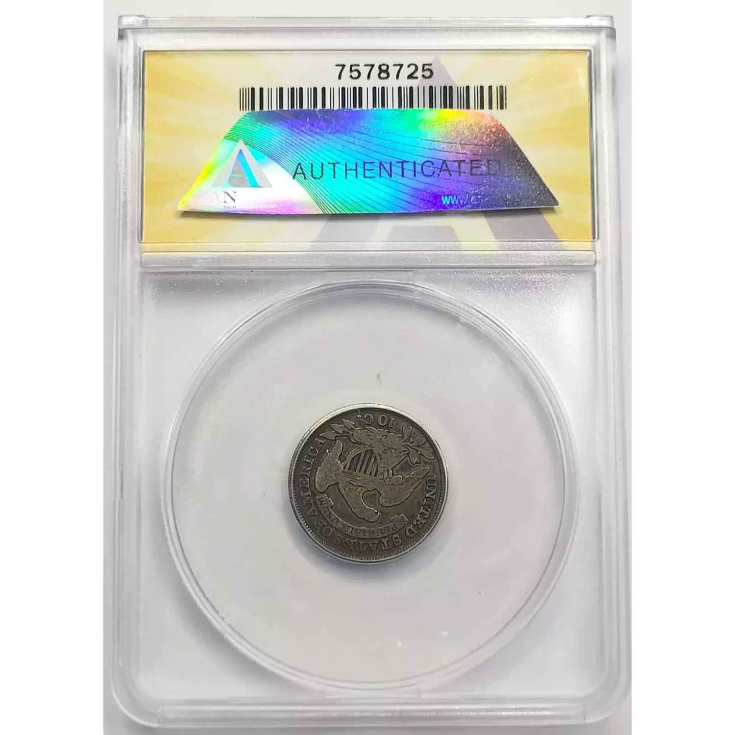 1833 Capped Bust Dime ANACS F-15 - Old Pueblo Coin