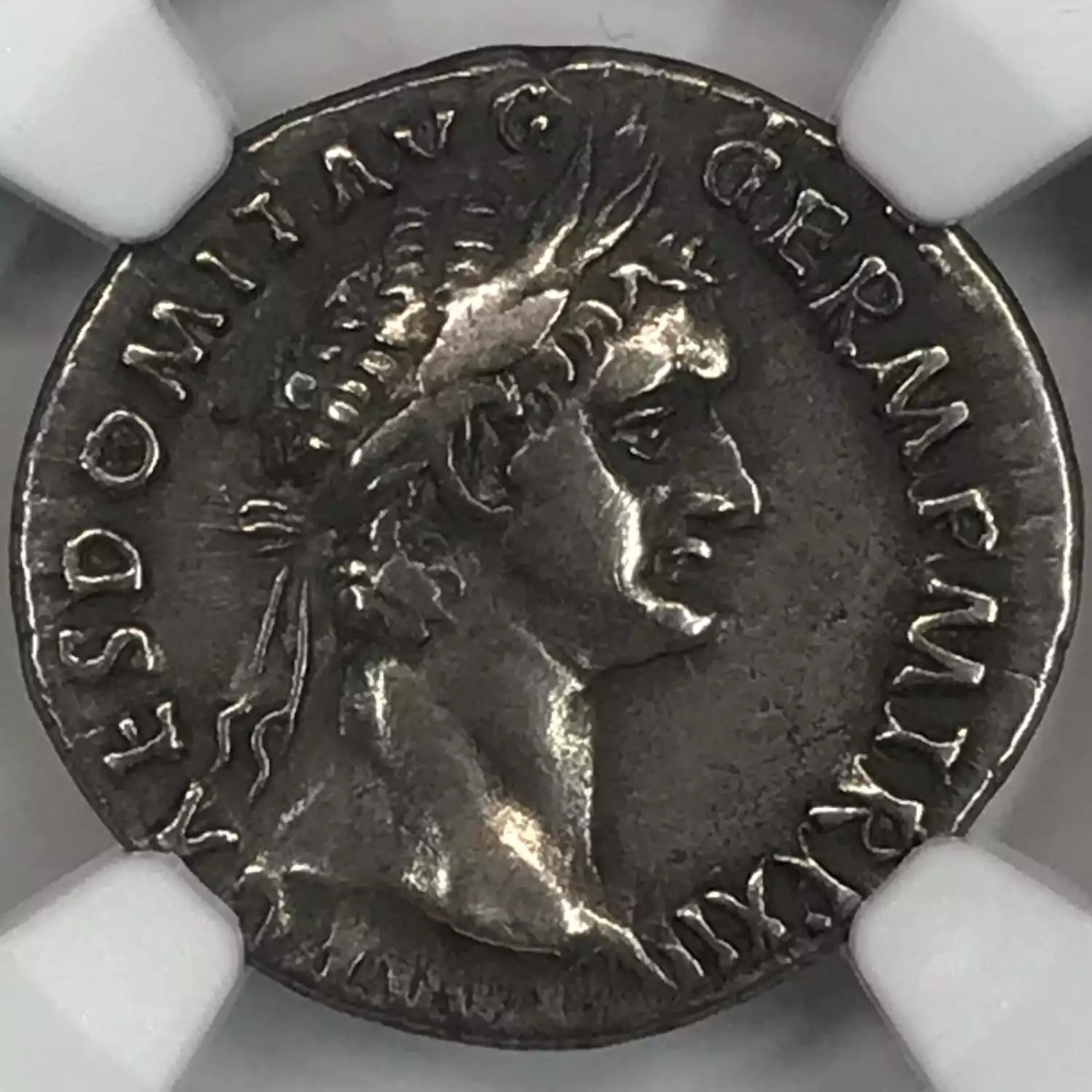 AD 81-96 Roman Imperial Ancient Coin NGC Ch-VF-Strike:-5/5-Surface:-3/5 ...