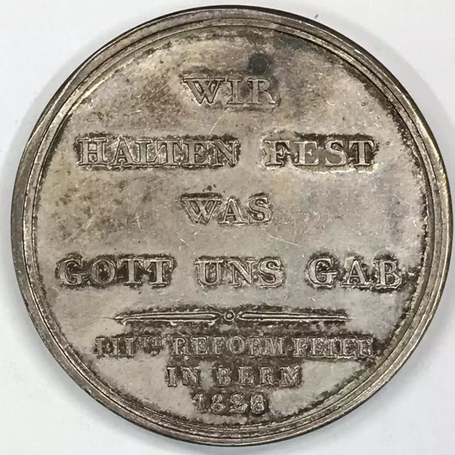 1828 Medal Haller / Protestant Reformation W-641 - Old Pueblo Coin