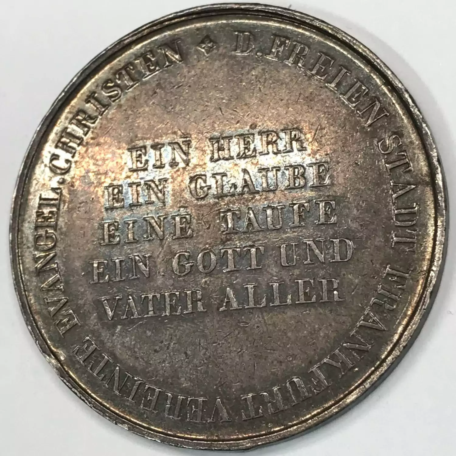 1817 Medal Protestant Reformation W-553 - Old Pueblo Coin