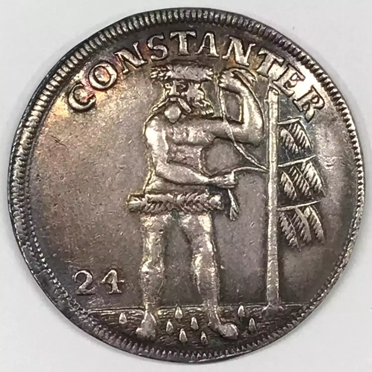 1713-HH GERMAN STATES Silver 24 MARIENGROSCHEN (2/3 Thaler) Wildman ...