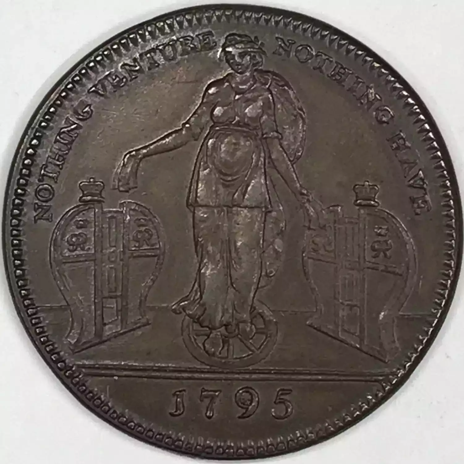 1795 Great Britain Copper Half Penny Conder Token MIDDLESEX ...