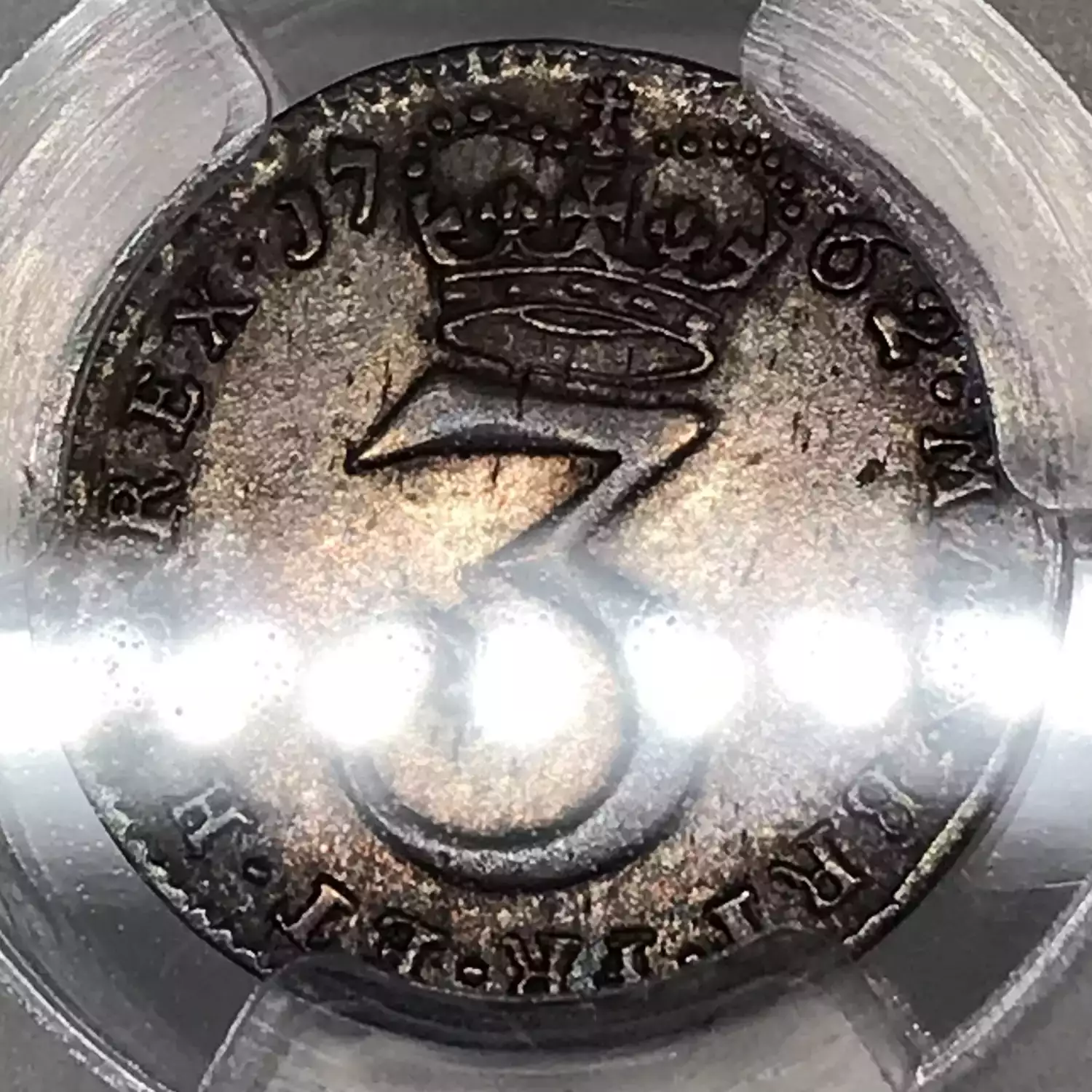 1762 Great Britain Silver 3 PENCE PCGS AU-58 S-3753 Esc-2254 - Old ...