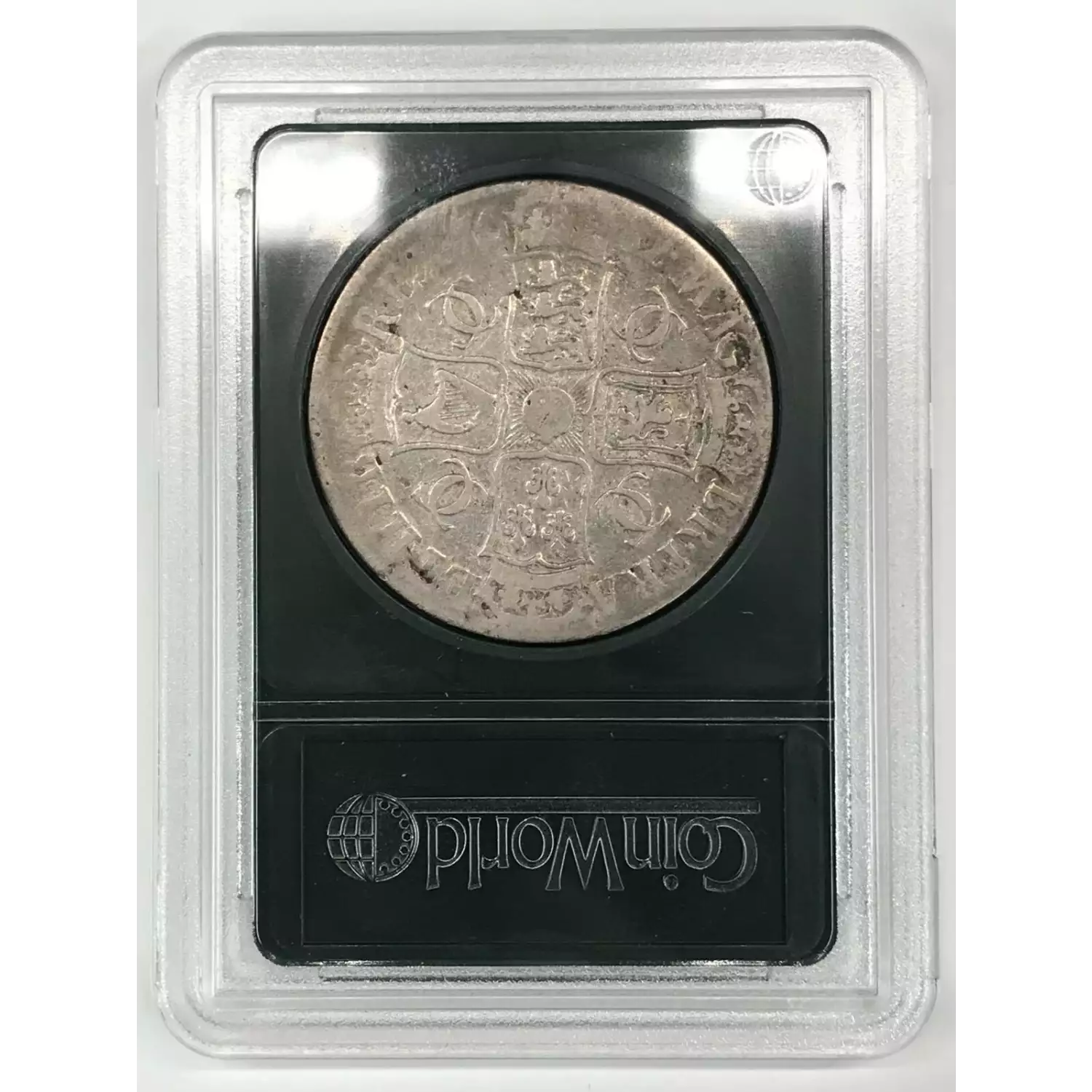 1682 GREAT BRITAIN Silver CROWN - Old Pueblo Coin