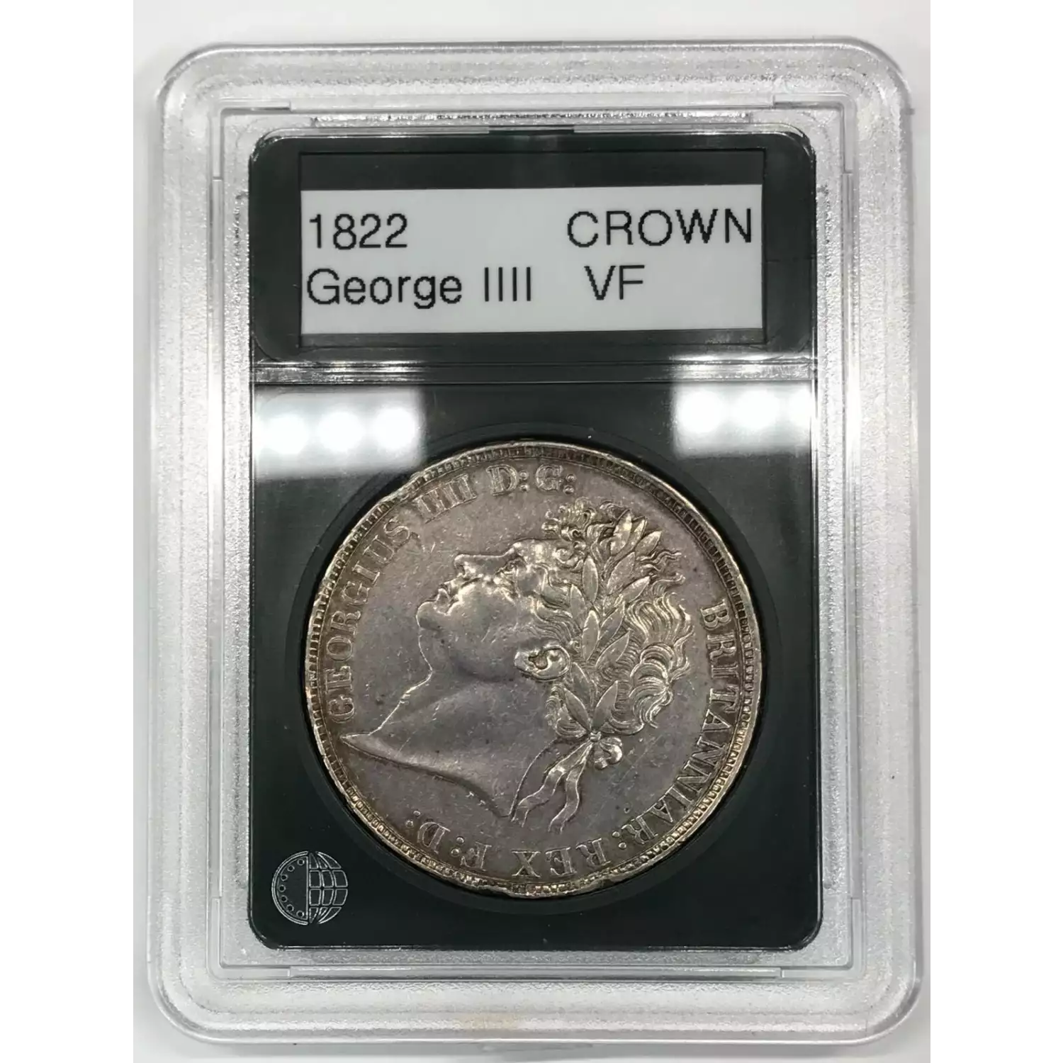 1822 Great Britain Silver CROWN - Old Pueblo Coin