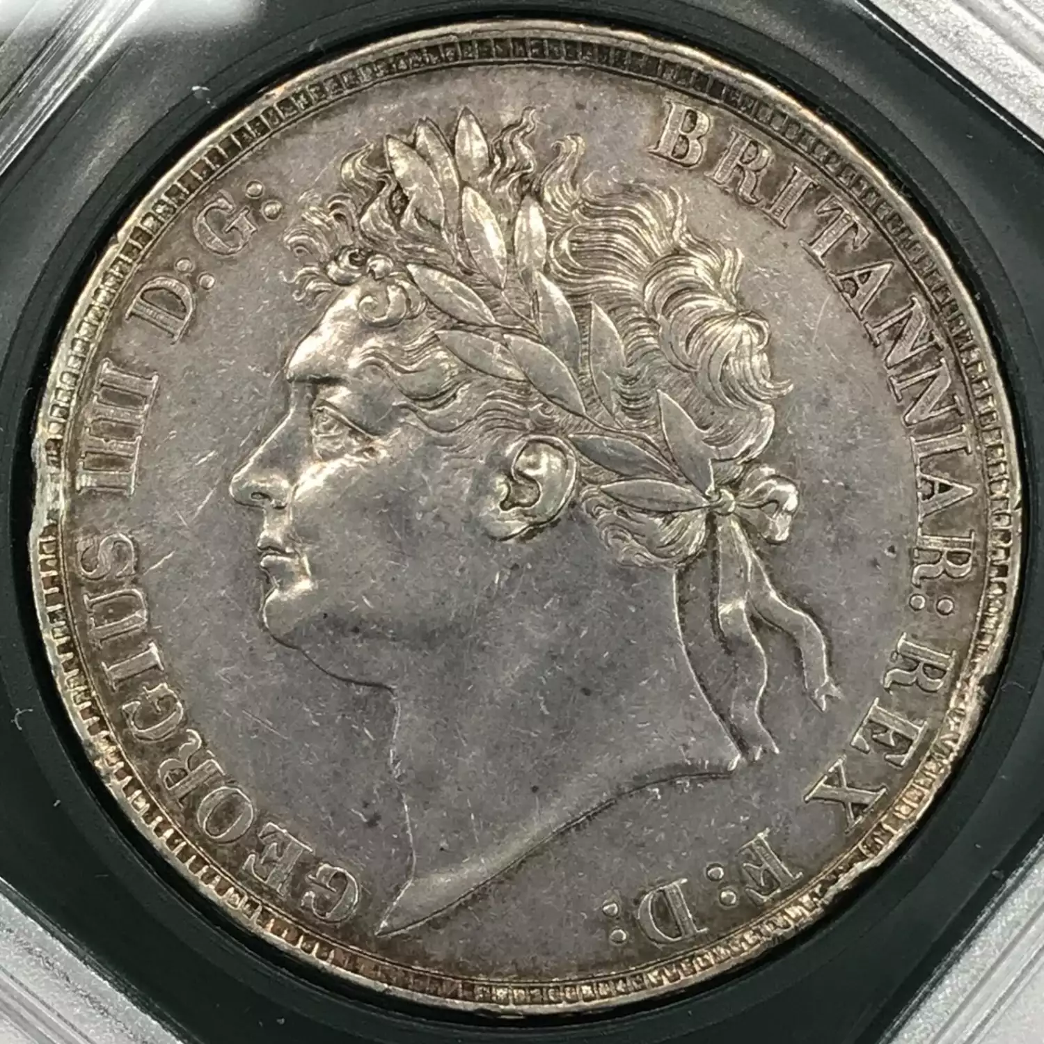 1822 Great Britain Silver CROWN - Old Pueblo Coin
