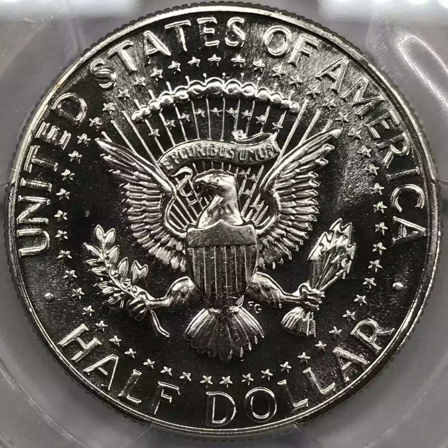 1966 Silver Clad Kennedy Half Dollar PCGS SP-67 SMS Doubled Profile DDO - Old Pueblo Coin