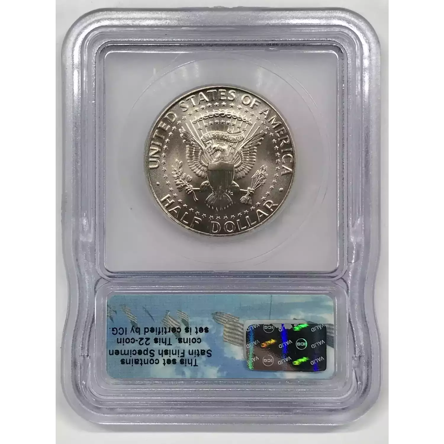 2005 Kennedy Half Dollar ICG SP-69 Satin Finish - Old Pueblo Coin