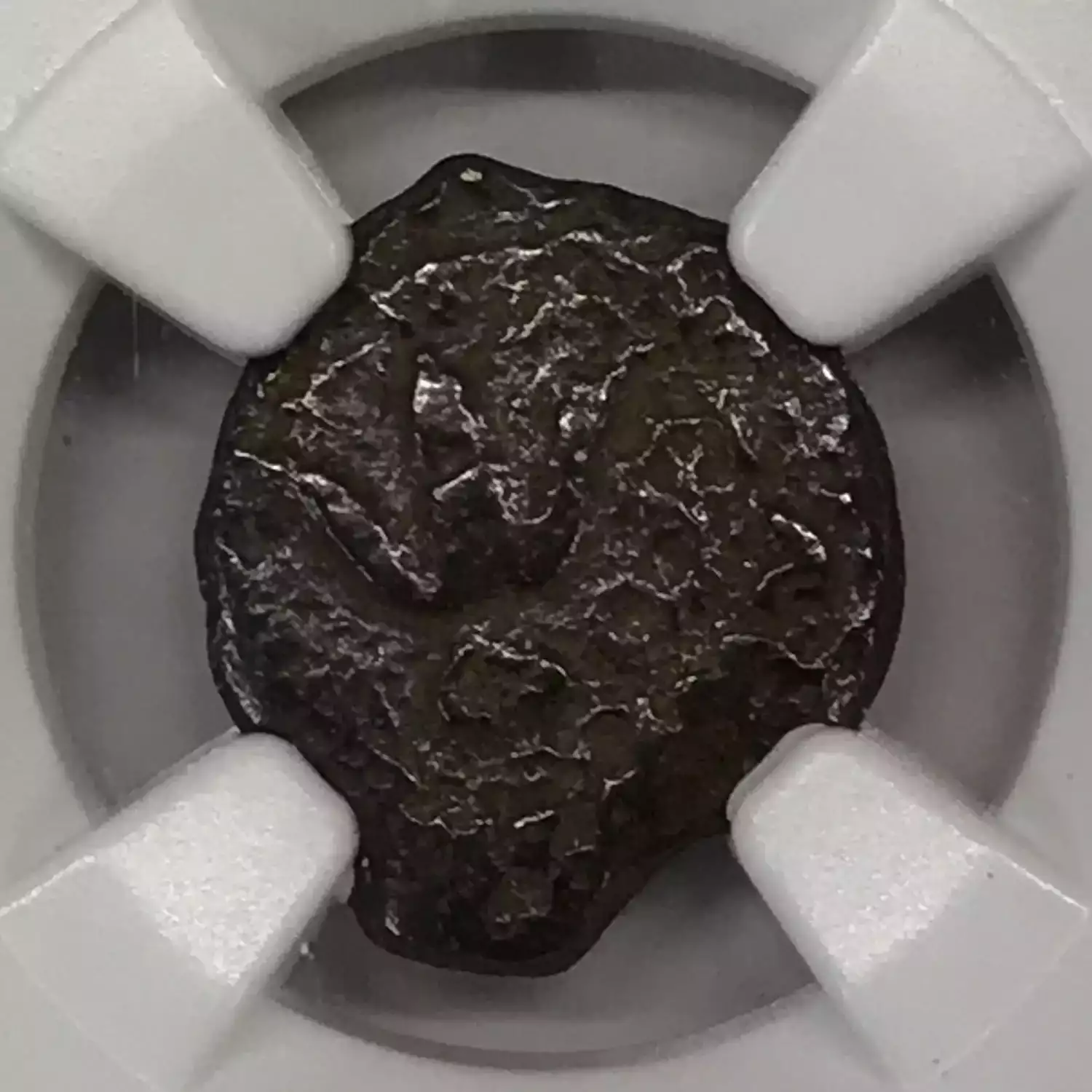 135-37 BC Ancient Coin NGC F Judaea Hasmonean Kings AE Prutah "Widow's ...