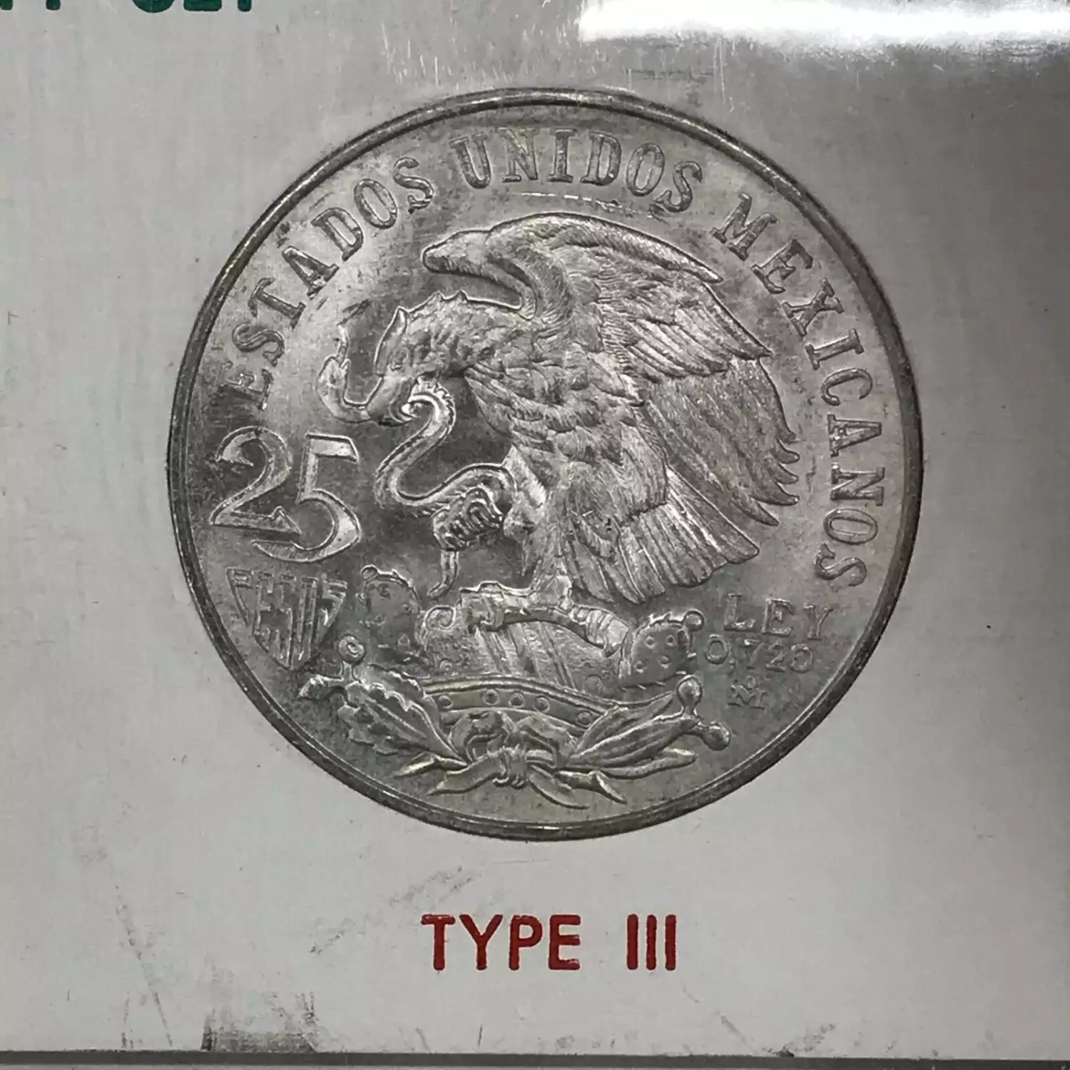 1968-Mo MEXICO Silver 25 PESOS TYPE I/II/III VARIETY SET - Old Pueblo Coin