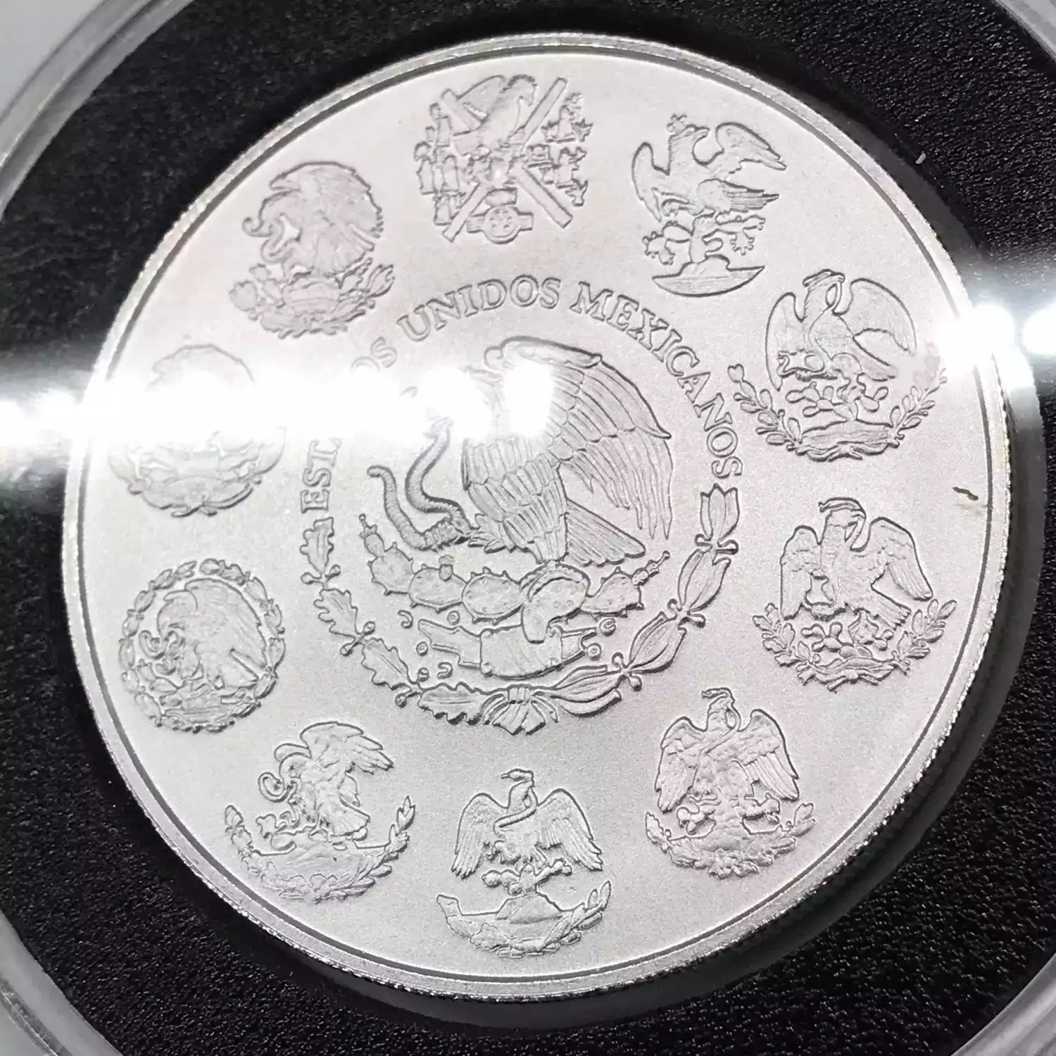 2023-Mo Mexico 2 oz Silver Libertad Onza - Old Pueblo Coin