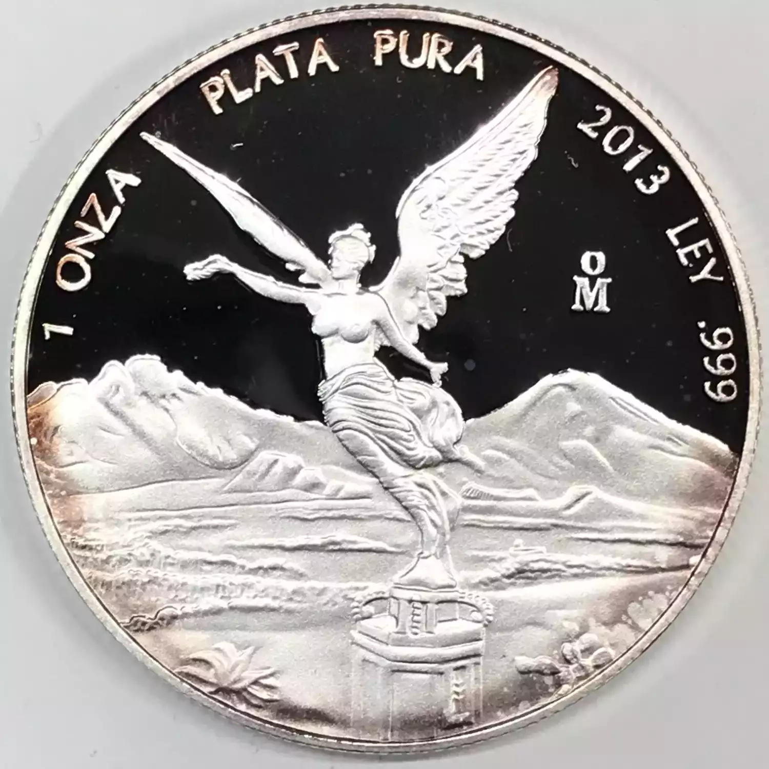 2013-Mo MEXICO Silver ONZA (Troy Ounce of Silver) - Old Pueblo Coin