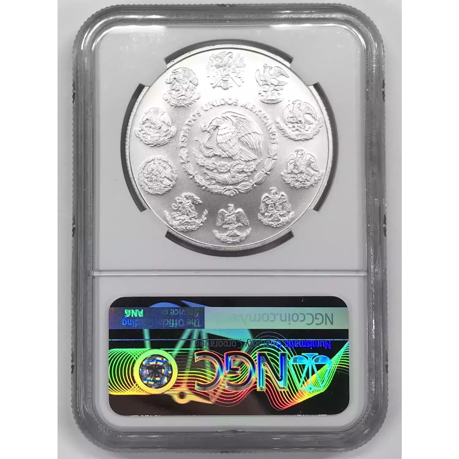 2018-Mo Mexico 1 oz Silver Libertad Onza NGC MS-70 EARLY RELEASES - Old ...