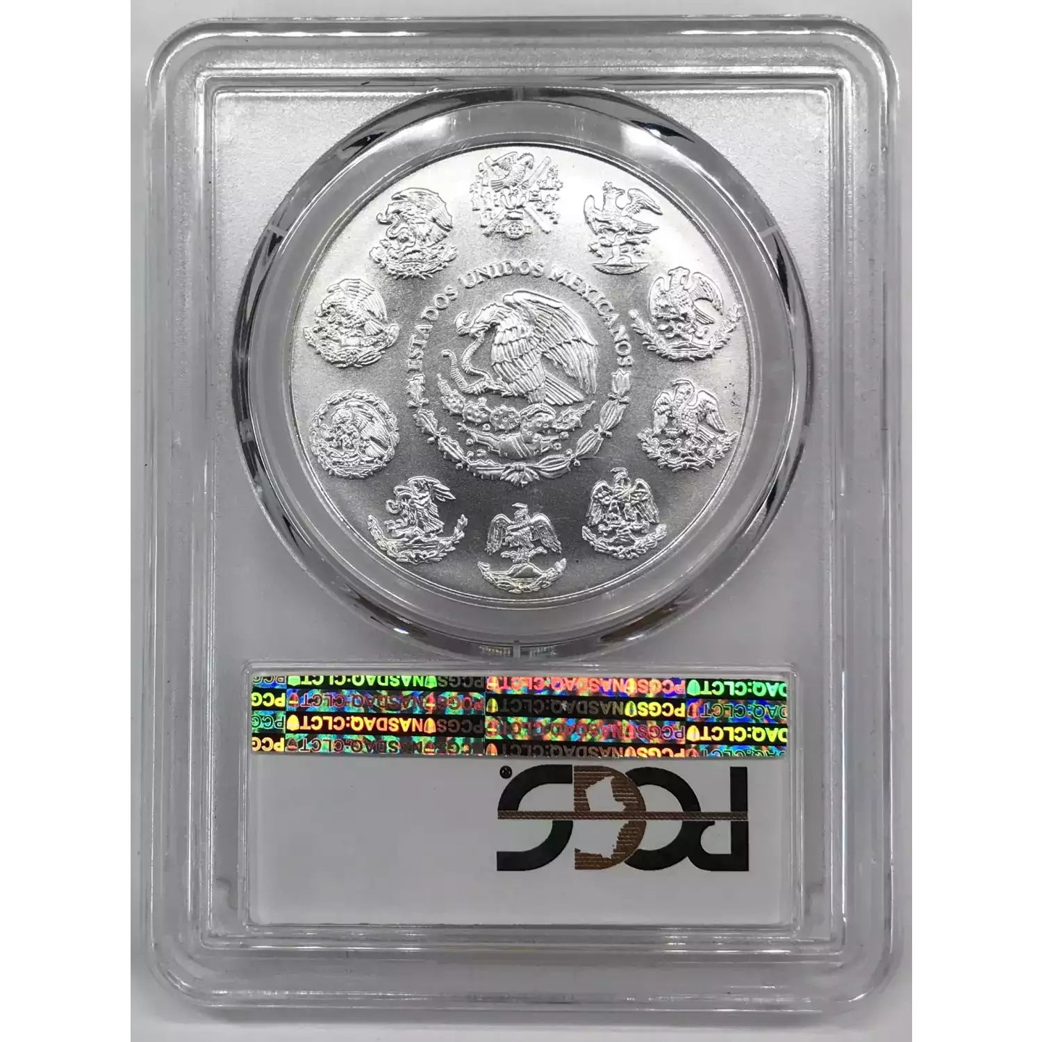 2019-Mo PCGS MS-70 First Strike Mexico 1 oz Silver Libertad Onza - Old ...