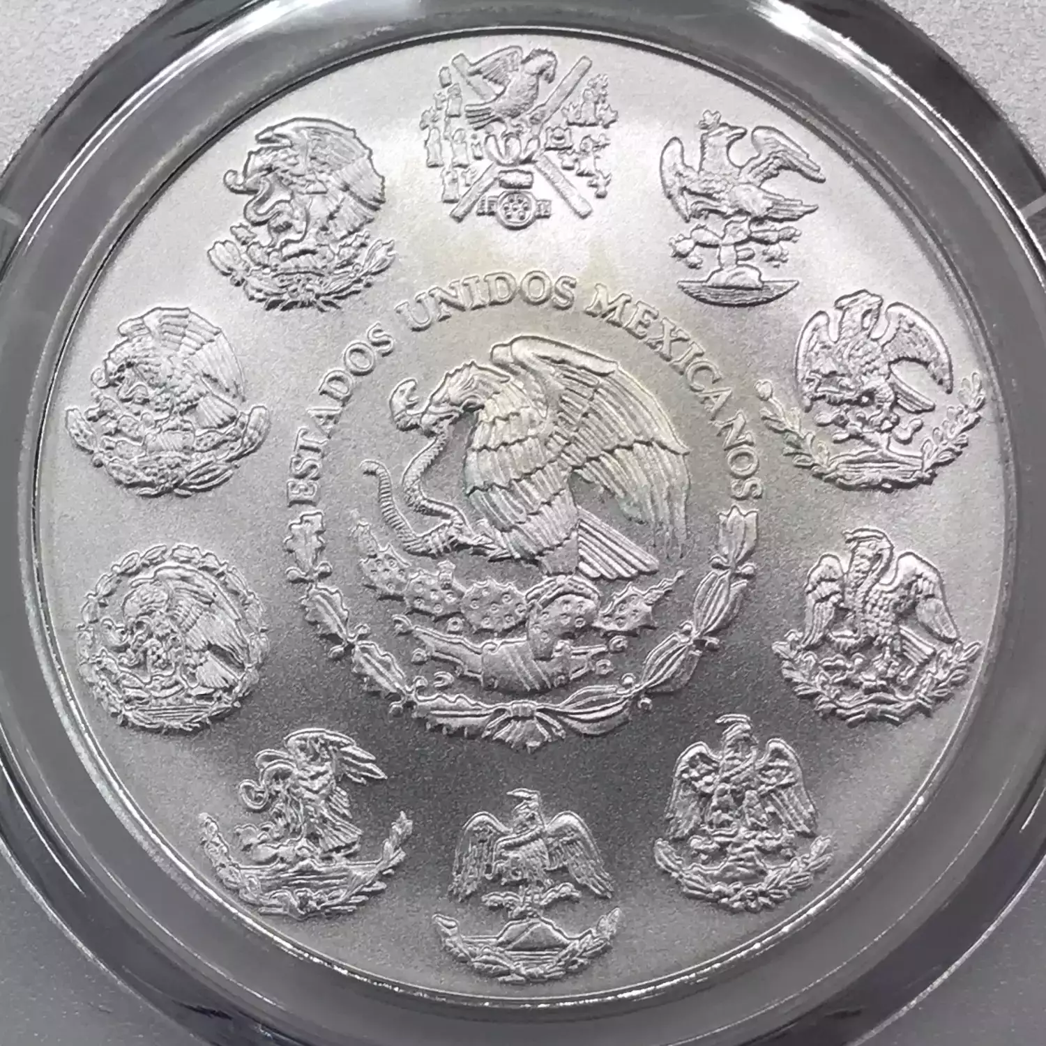 2022-Mo MEXICO Silver ONZA (Troy Ounce of Silver) PCGS MS-70 First ...