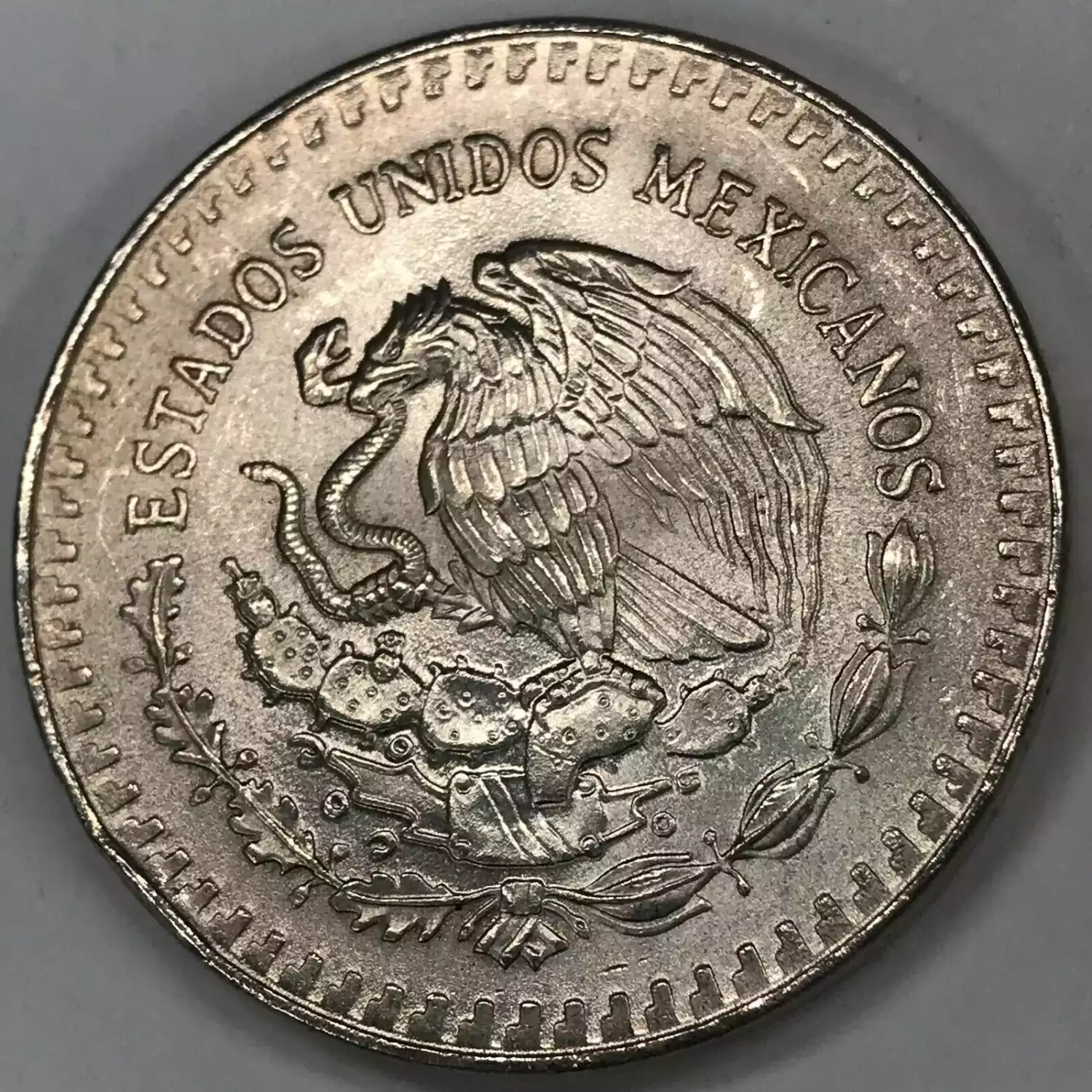 1987-Mo Mexico 1 oz Silver Libertad Onza - Old Pueblo Coin