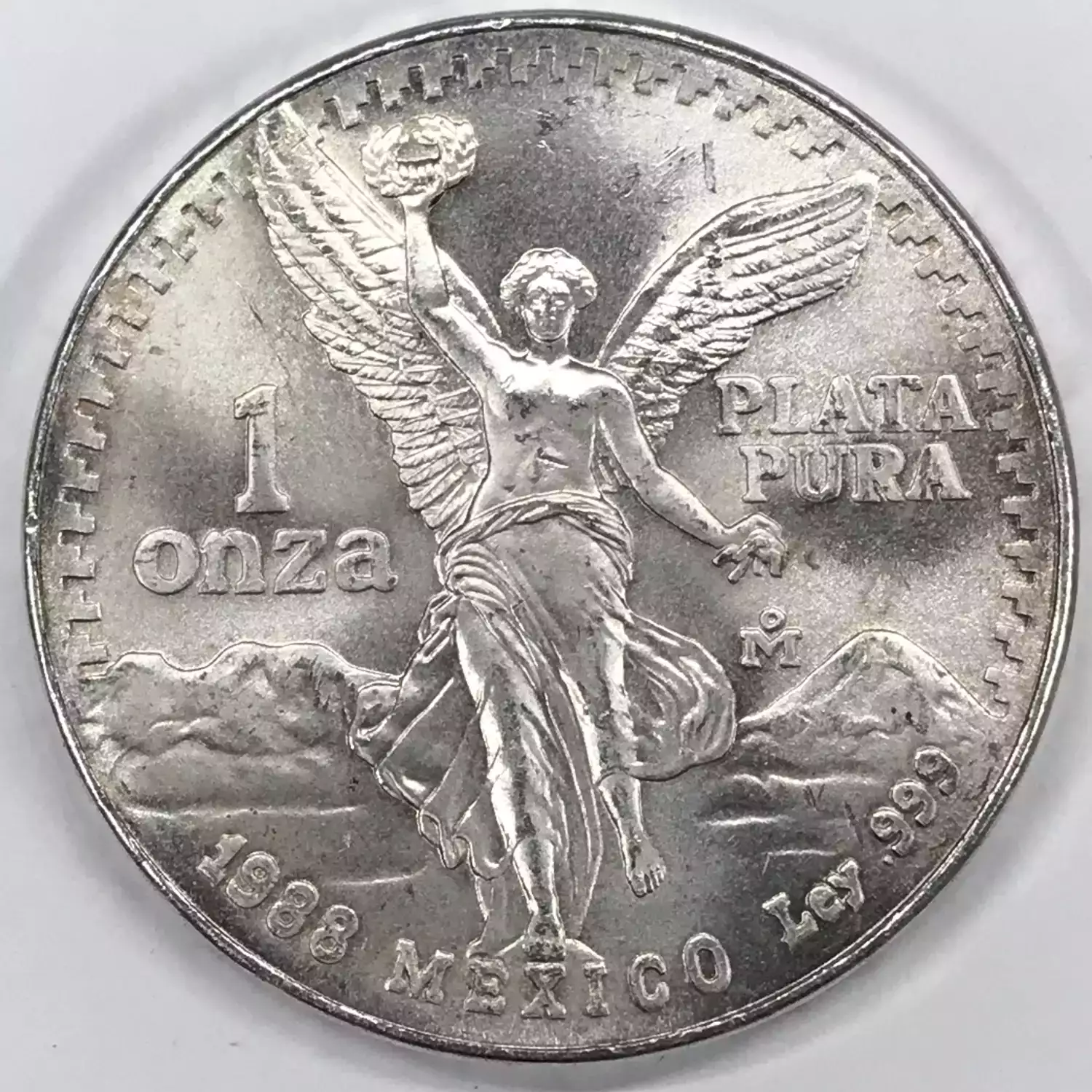 1988-Mo Mexico 1 oz Silver Libertad Onza - Old Pueblo Coin